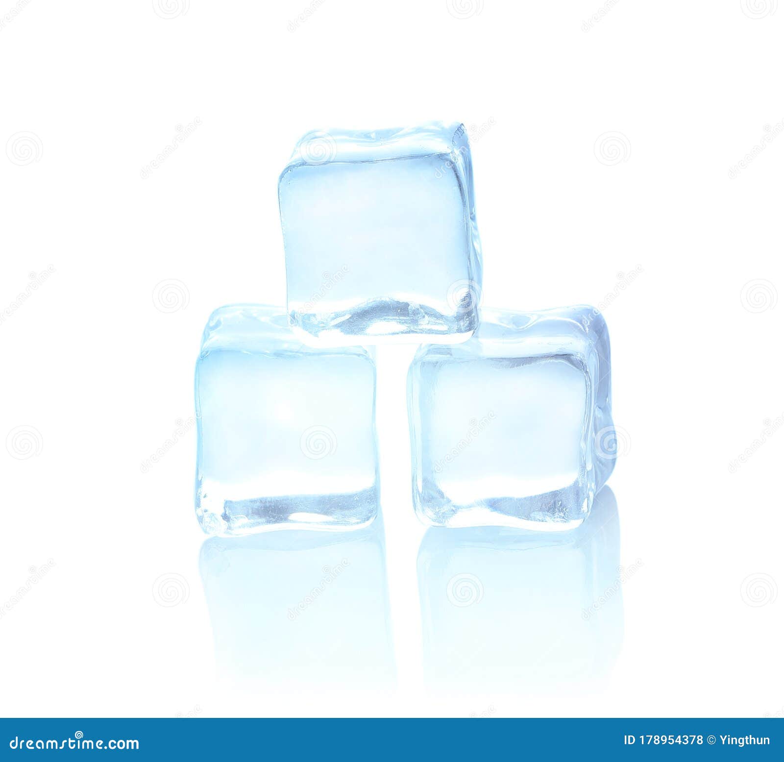 Ice Cool on White Background Stock Photo - Image of light, isolated ...