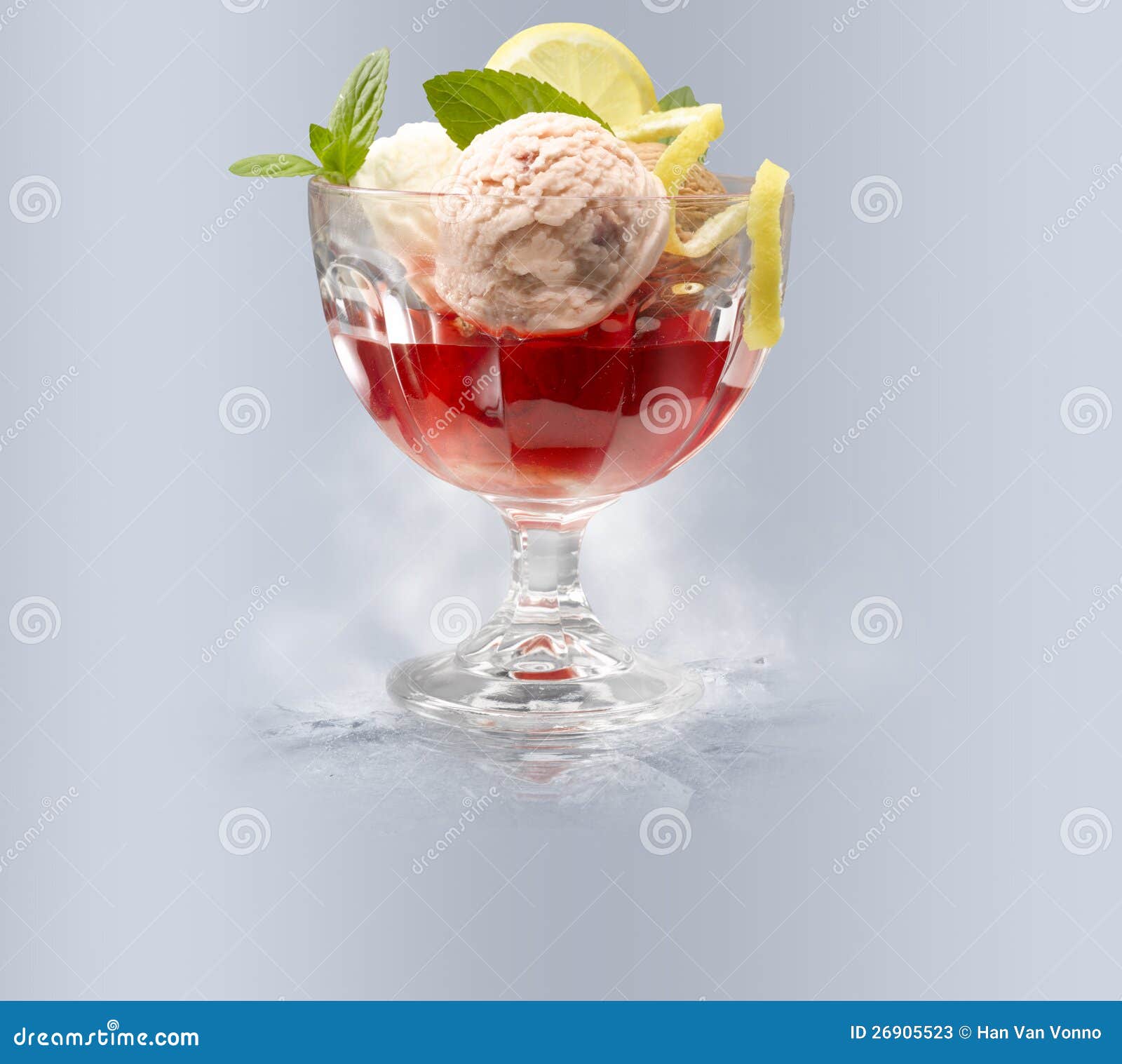 Ice coupe stock image. Image of bowl, coupe, food, scoop - 26905523