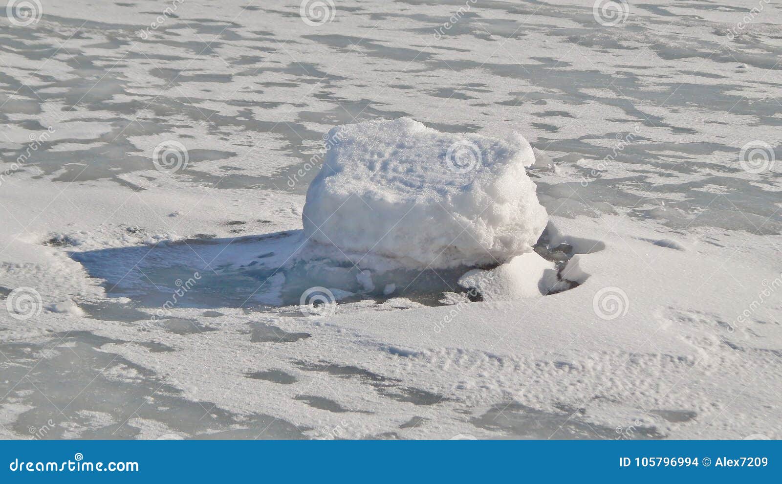Ice-covered river stock photo. Image of forest, icecovered - 105796994