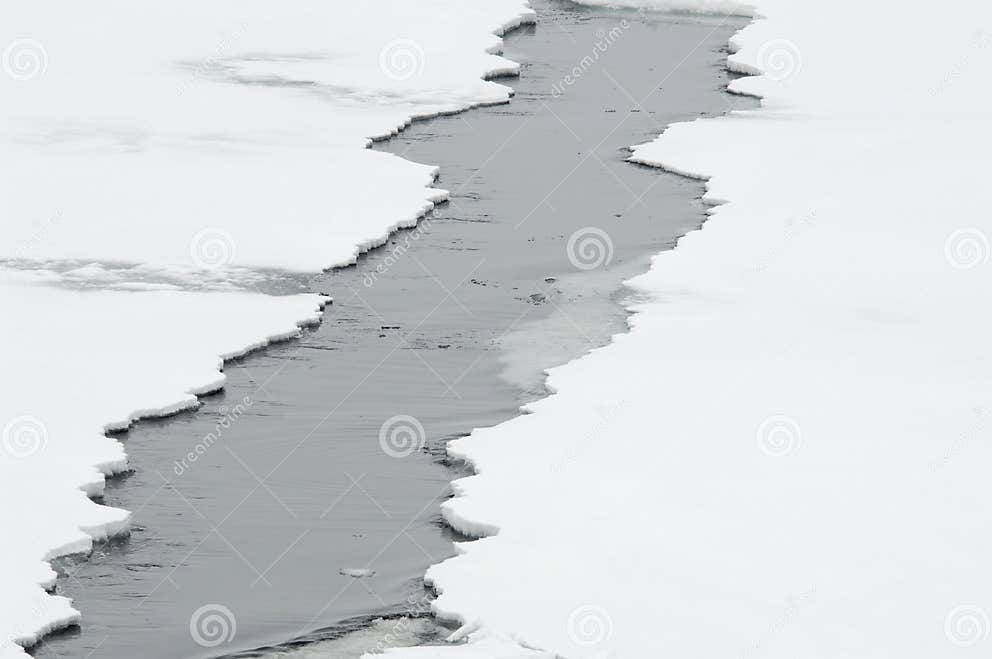 Ice crack stock photo. Image of drifting, global, breaking - 2155562