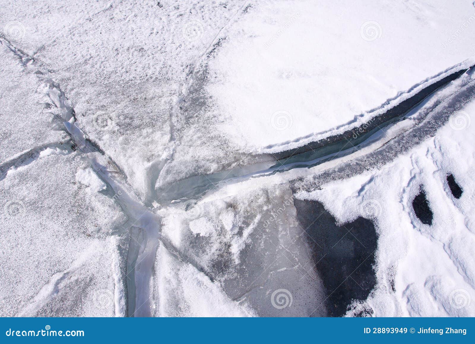 Ice crack stock image. Image of frigorific, frost, snow - 28893949