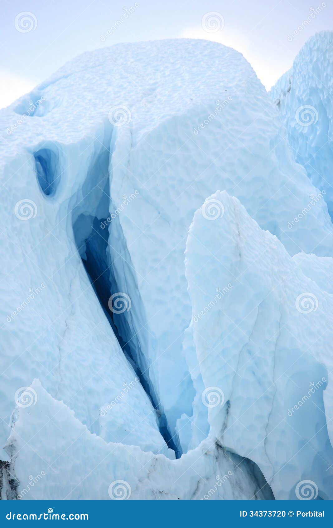 Ice crack stock photo. Image of nature, winter, freeze - 34373720