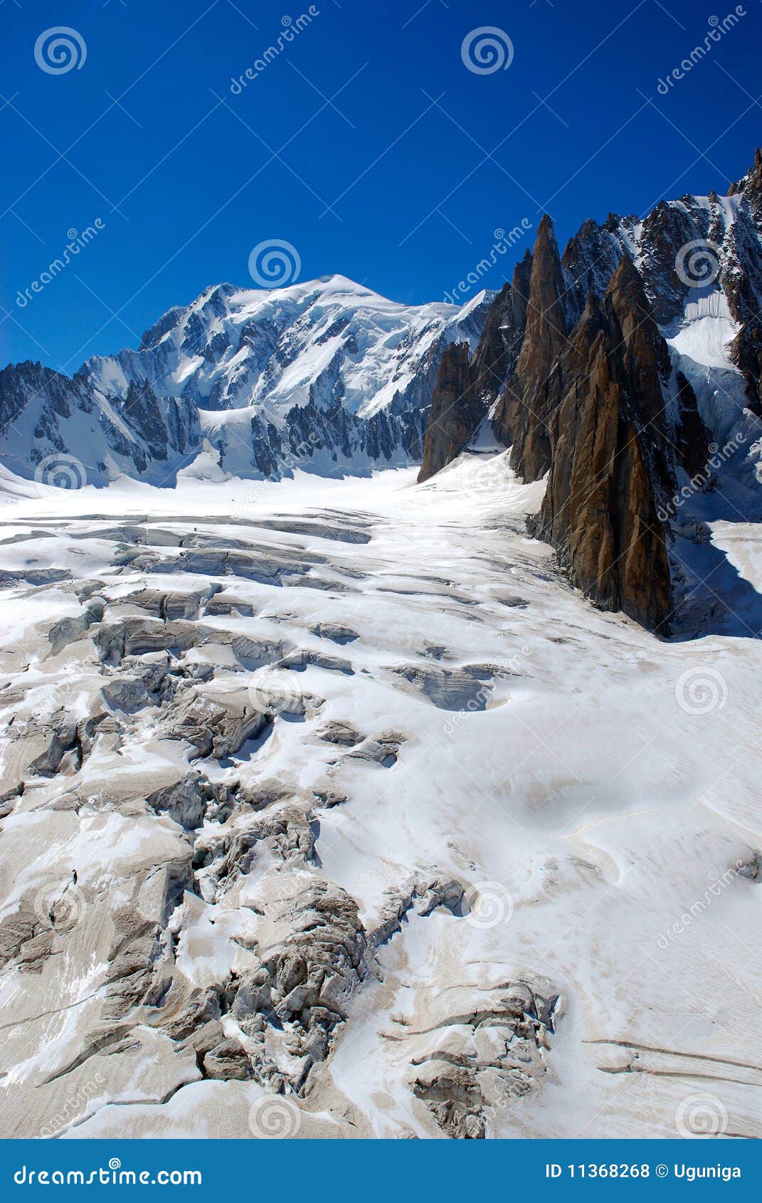 Ice cracks in high Alps stock photo. Image of eternal - 11368268