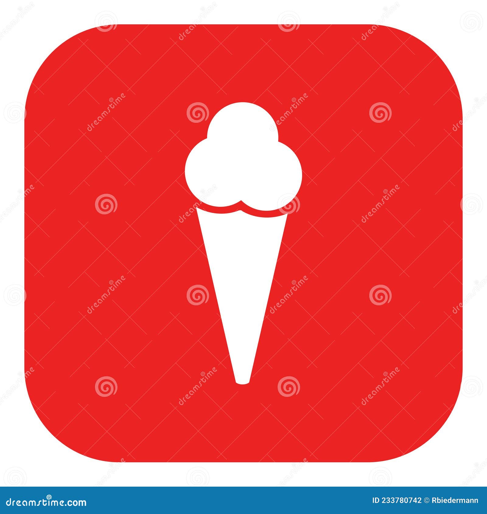 Ice cream and app icon stock vector. Illustration of graphic - 233780742