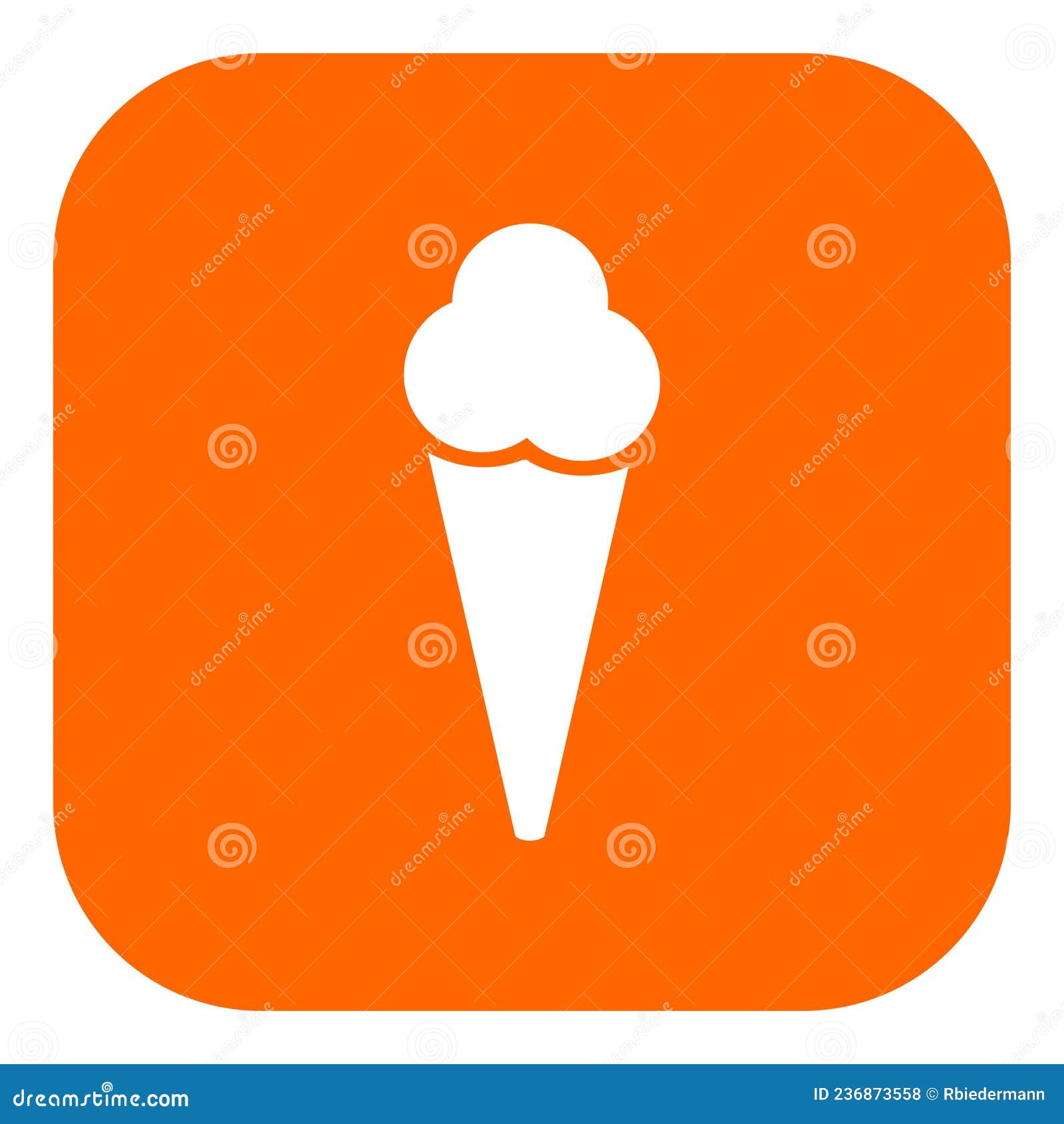 Ice cream and app icon stock vector. Illustration of white - 236873558