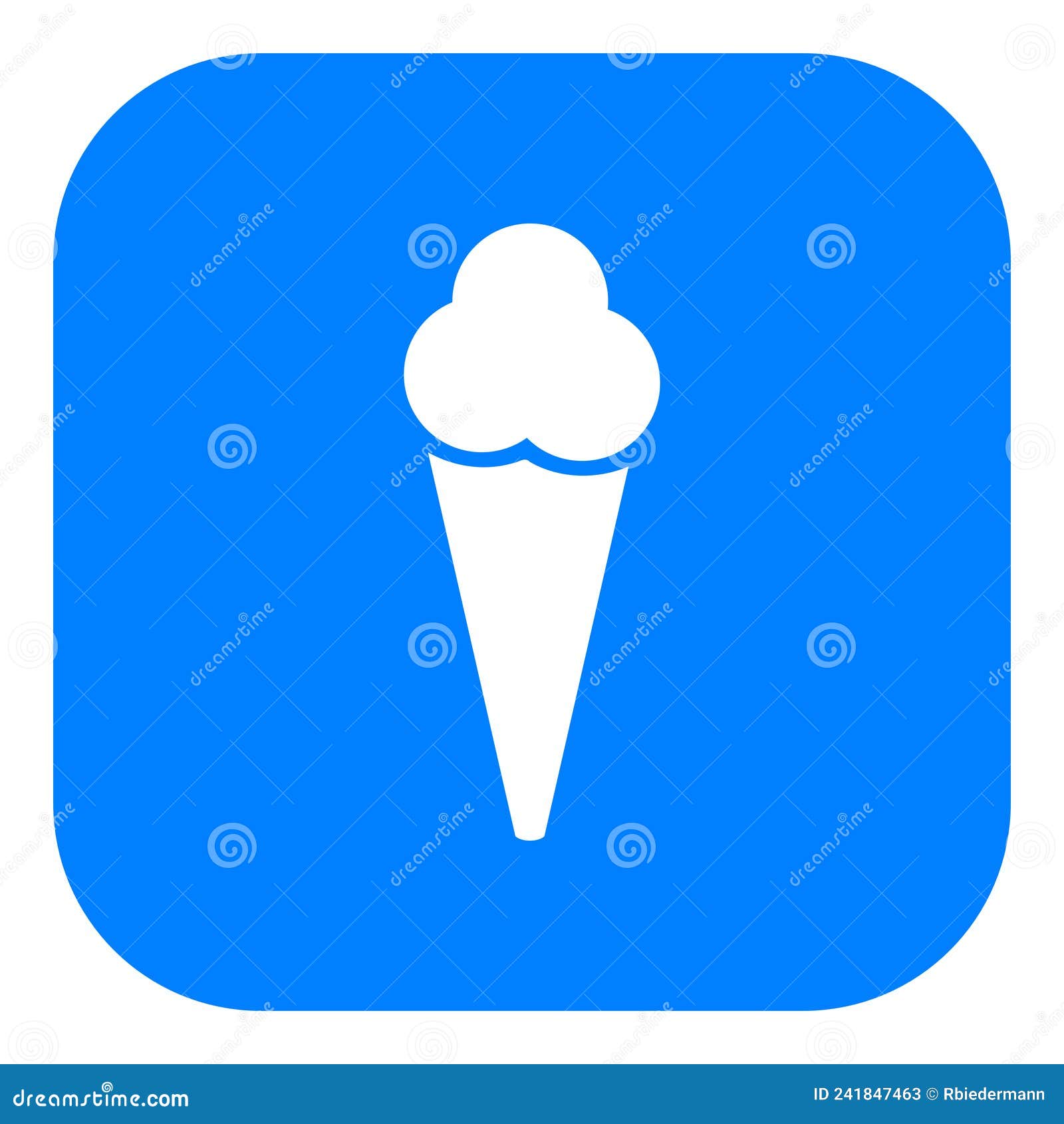 Ice cream and app icon stock vector. Illustration of dessert - 241847463