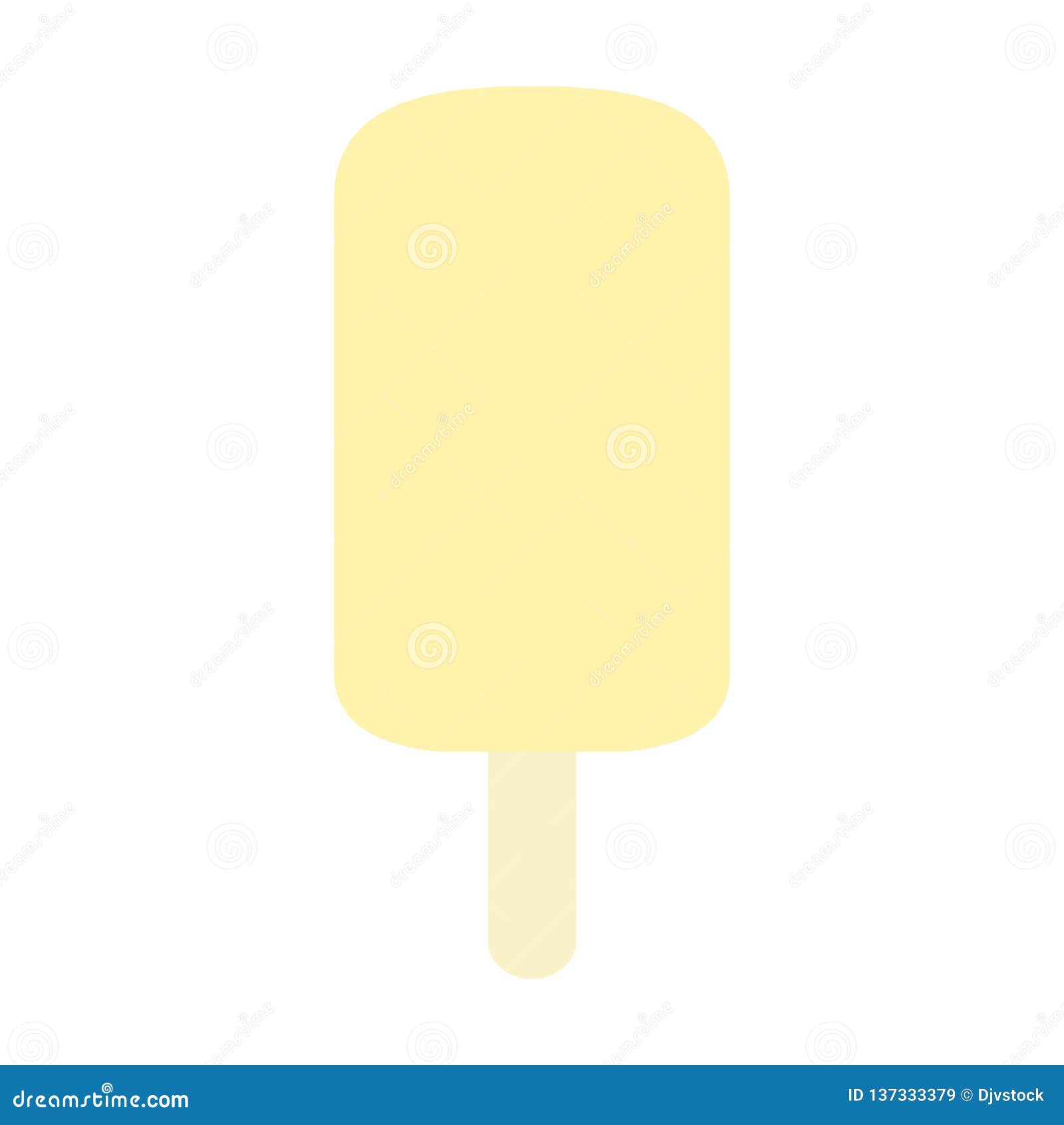 Ice cream bar icon stock vector. Illustration of decorative - 137333379