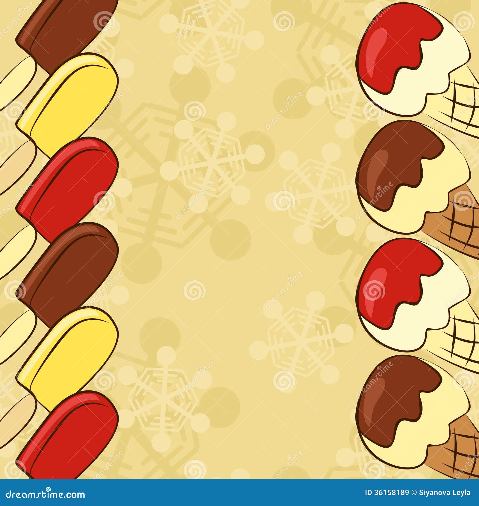 Free clipart ice cream borders