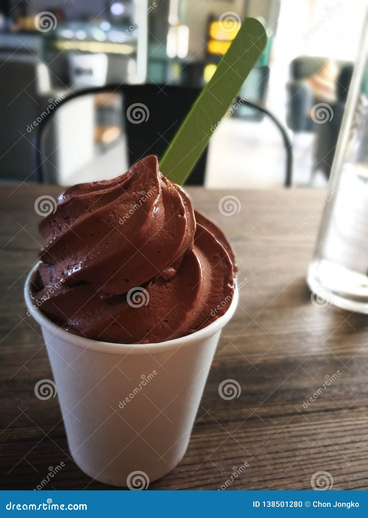 Ice cream break stock photo. Image of break, cream, chocolate - 138501280