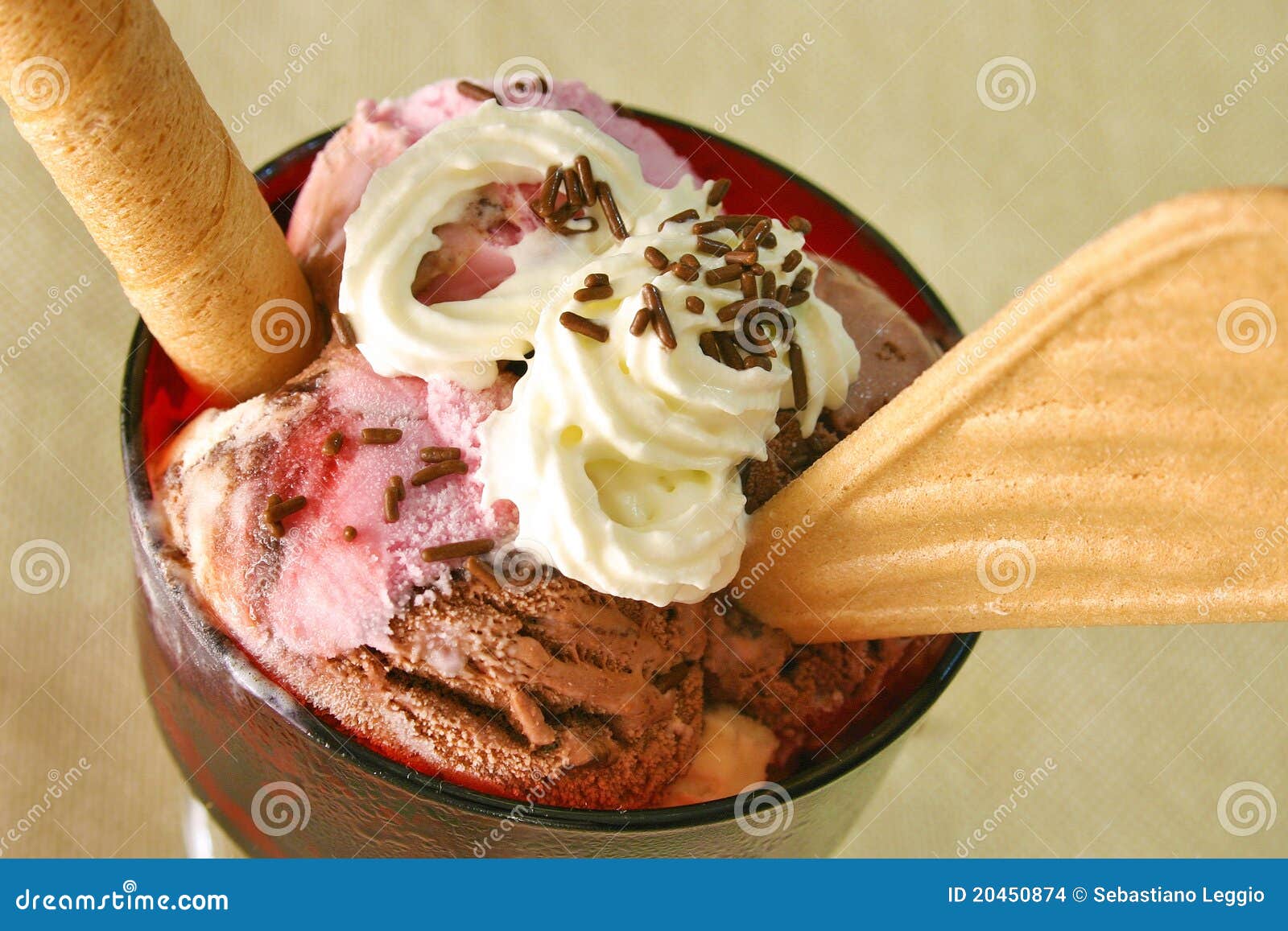 Ice cream cup stock photo. Image of summer, hungry, tasty - 20450874