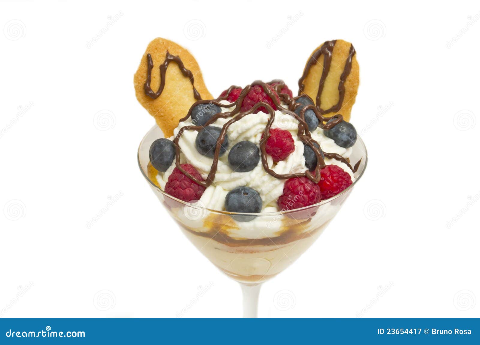 Ice Cream in glass stock image. Image of cooked, juicy - 23654417