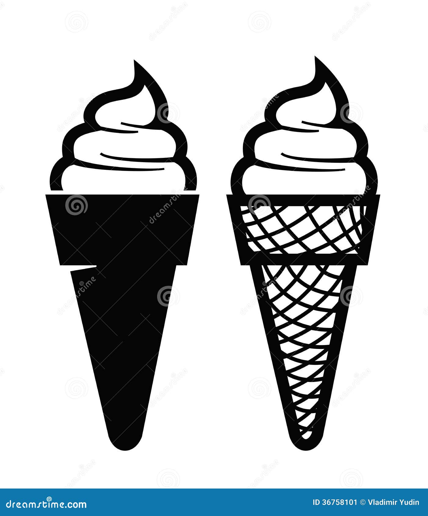 Ice Cream icon stock vector. Illustration of isolated - 36758101