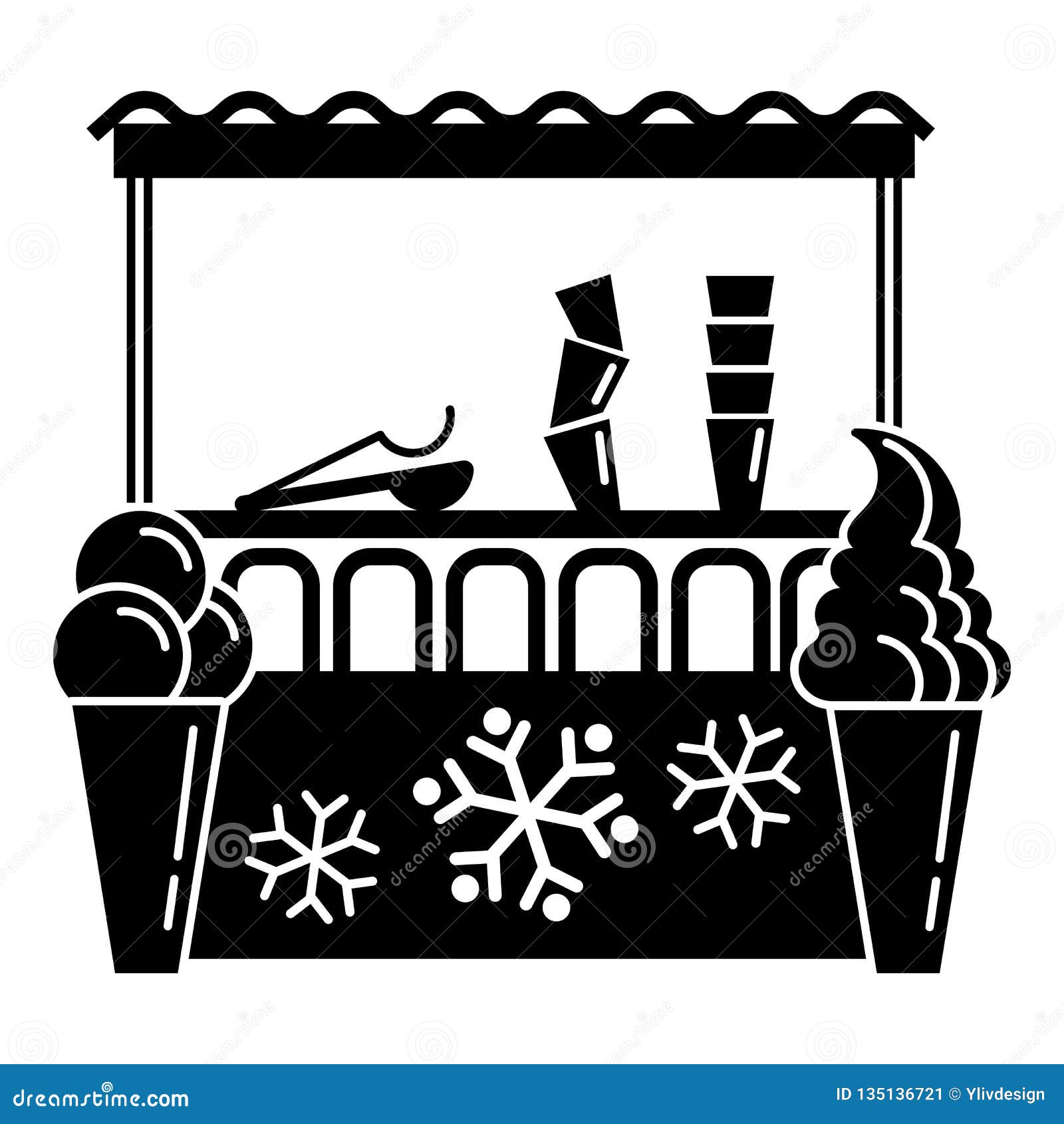 Simple Kiosk Terminal Icons Cartoon Vector | CartoonDealer.com #63355827