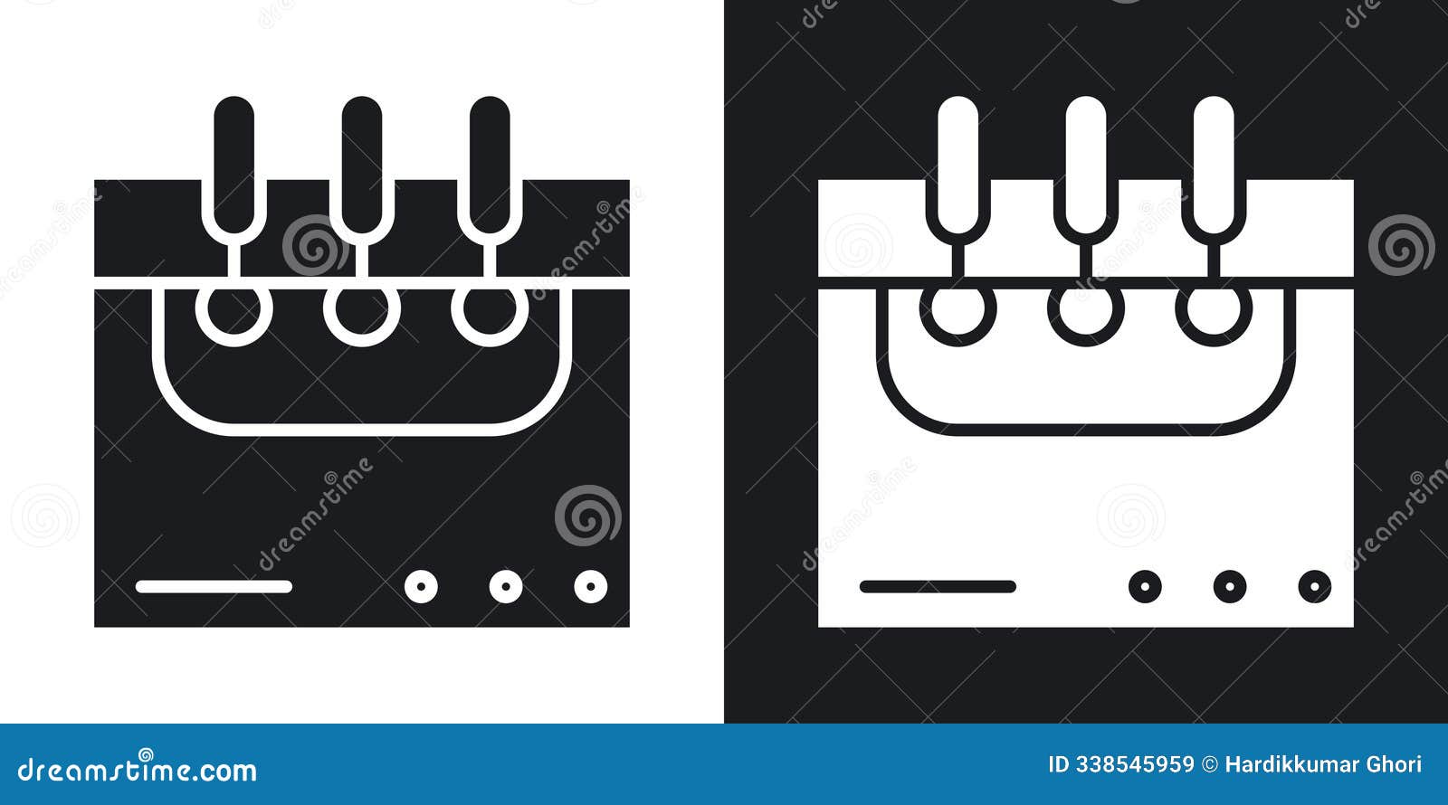 Ice Cream Maker Transparent Icon. Ice Cream Maker Symbol Design Vector ...