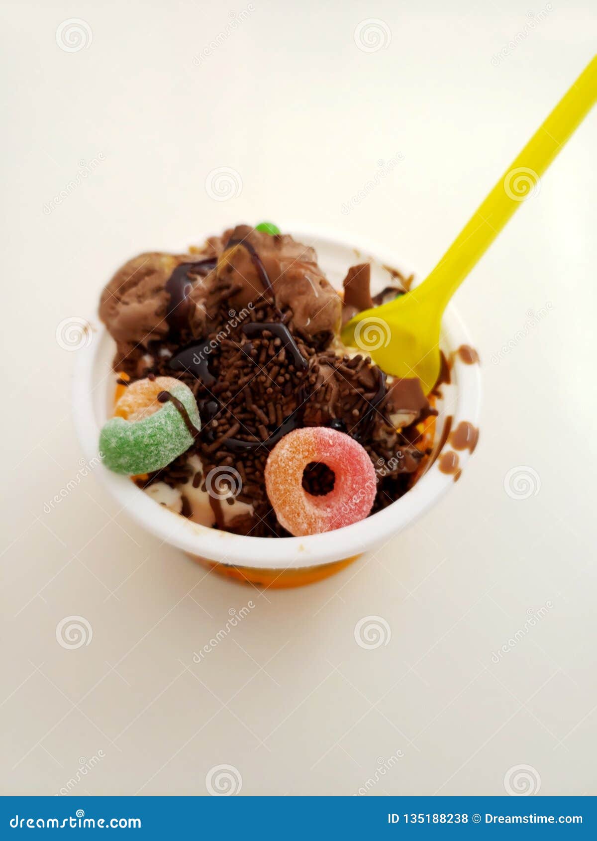 Ice Cream stock photo. Image of guarana, agua, nice - 135188238