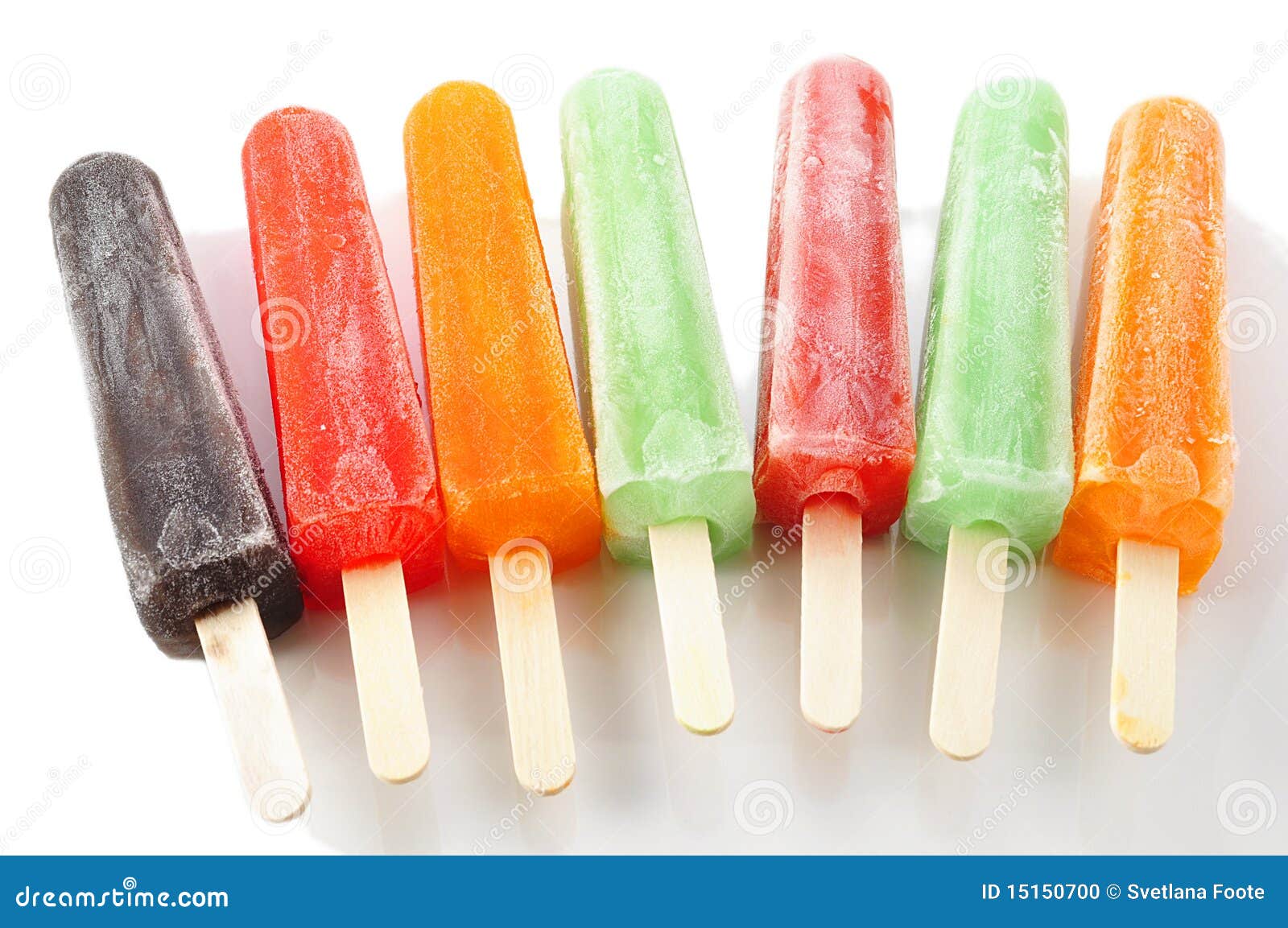 Ice cream pop stock photo. Image of orange, colorful - 15150700