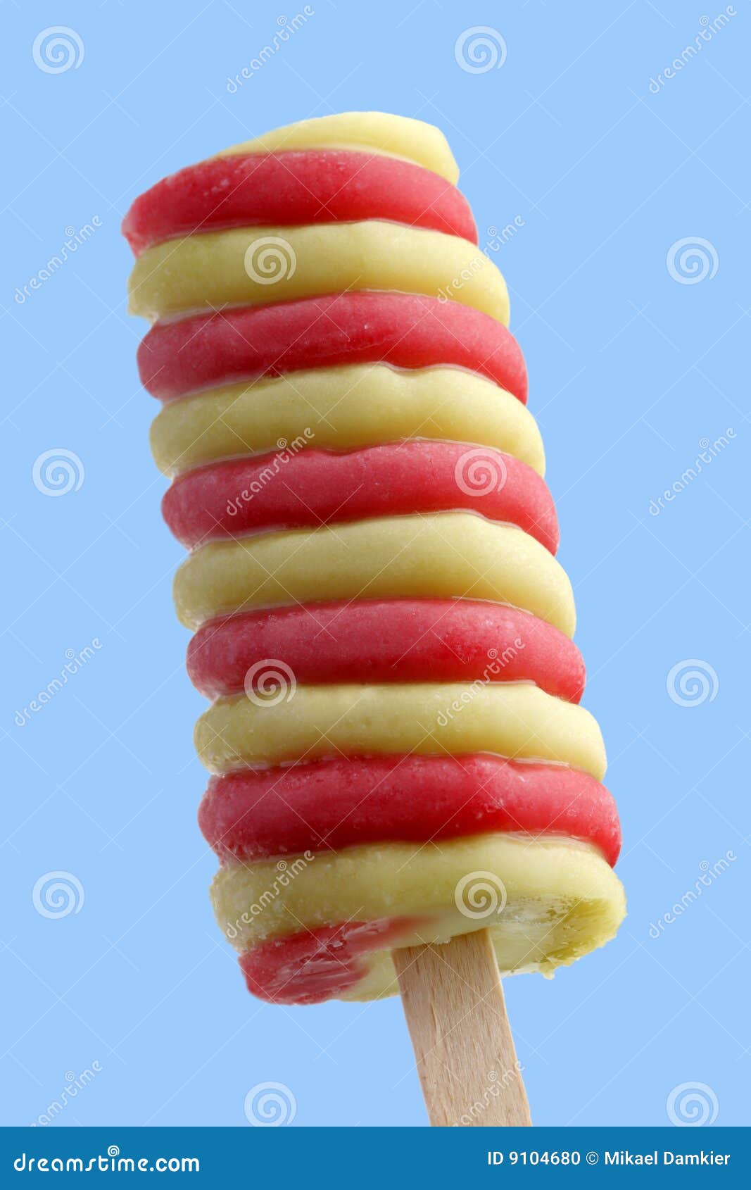Ice cream / popsicle stock photo. Image of object, blue - 9104680