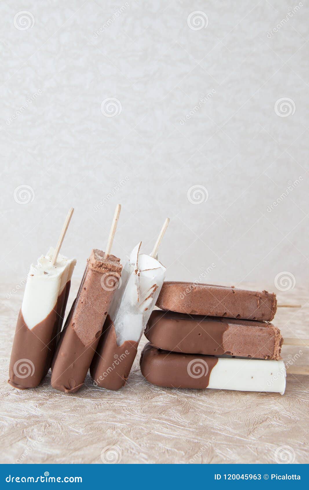 Ice cream popsicles stock image. Image of recipe, lolly - 120045963