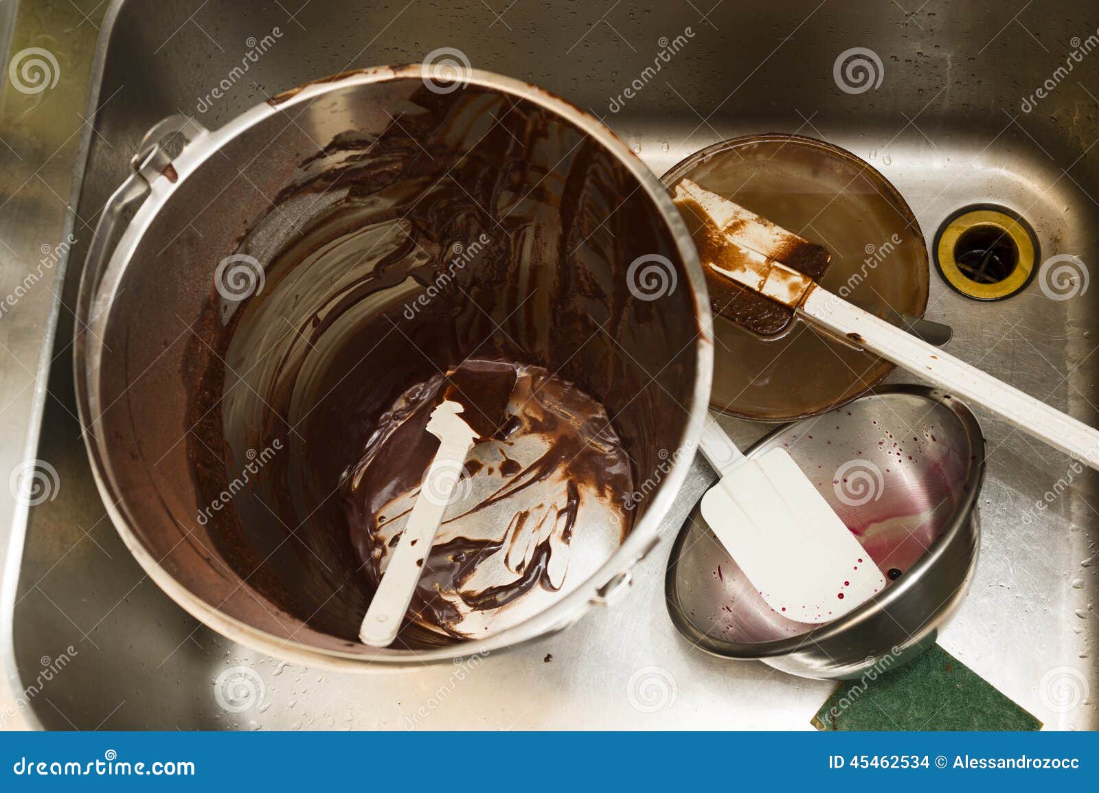 Ice cream preparation stock photo. Image of creamy, sweet - 45462534