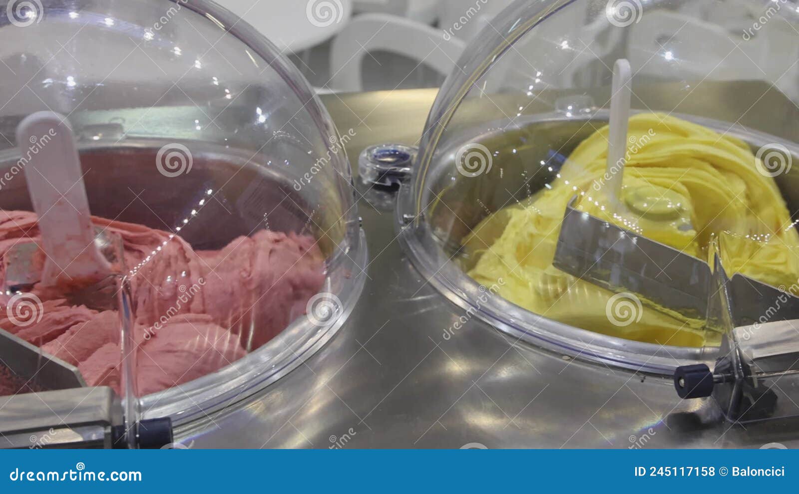 Ice Cream Rotatating Machine Stock Footage - Video of rotate, machine ...