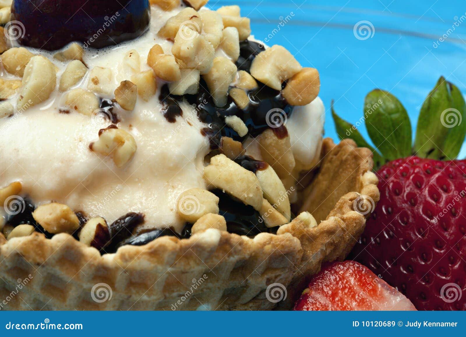 Ice Cream Sundae stock image. Image of snack, icecream - 10120689