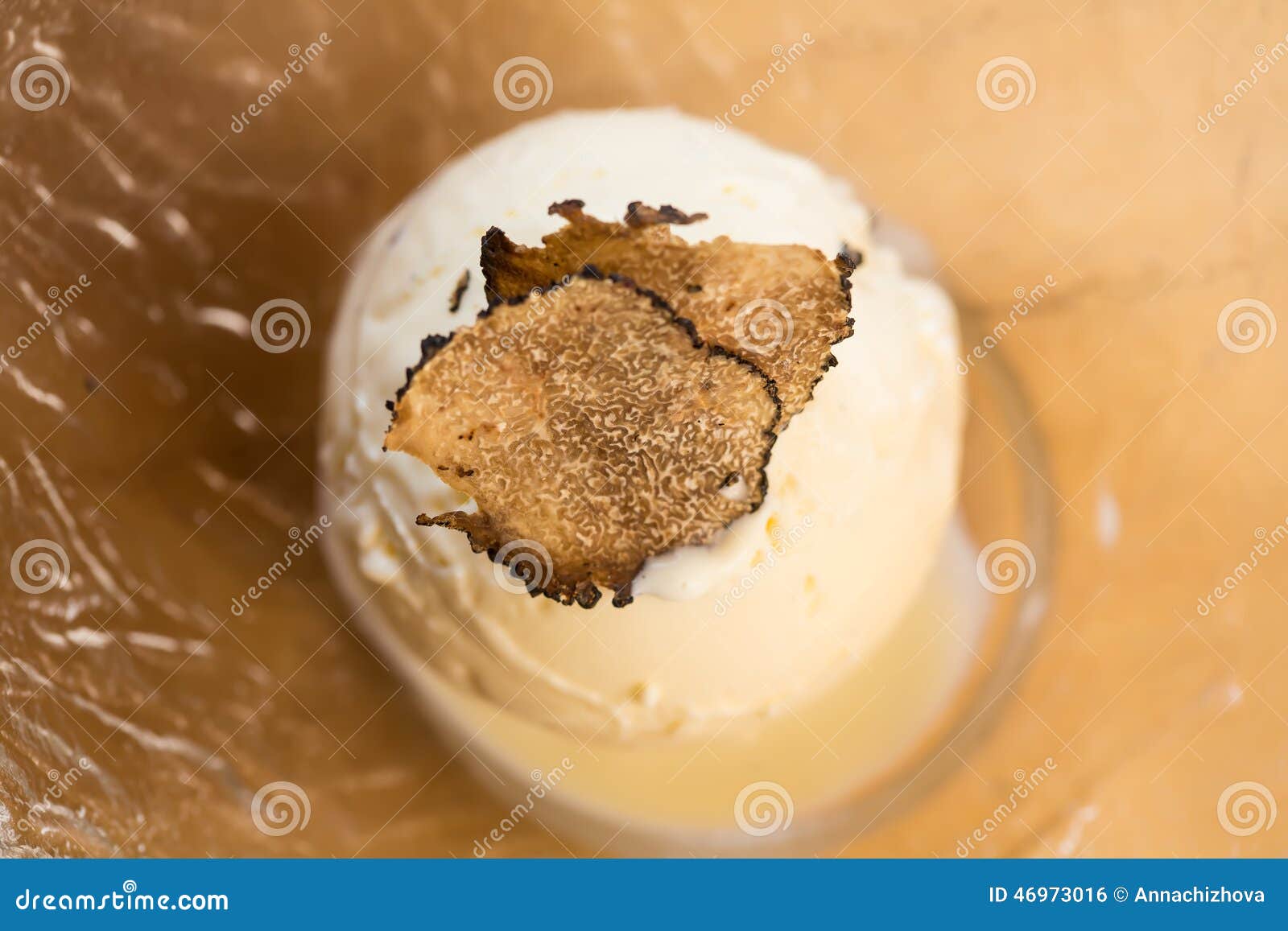 Ice Cream stock photo. Image of brown, piece, food, little - 46973016