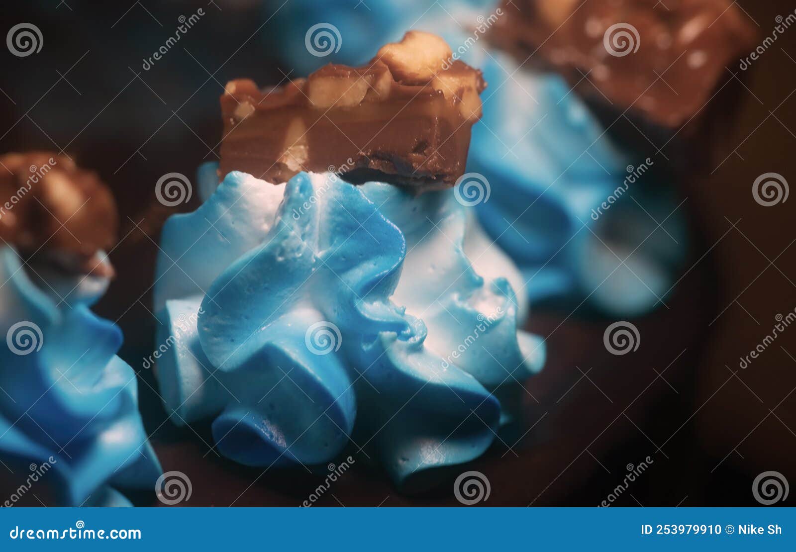 Ice cream toppings stock photo. Image of blue, iced - 253979910