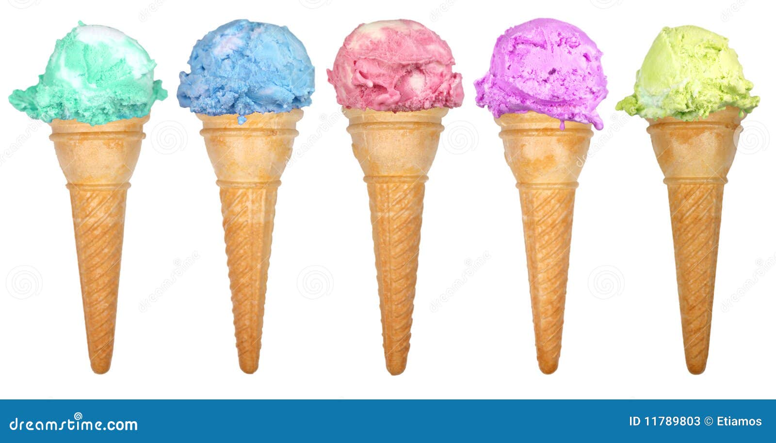 Ice creams stock image. Image of freshness, product, colored - 11789803