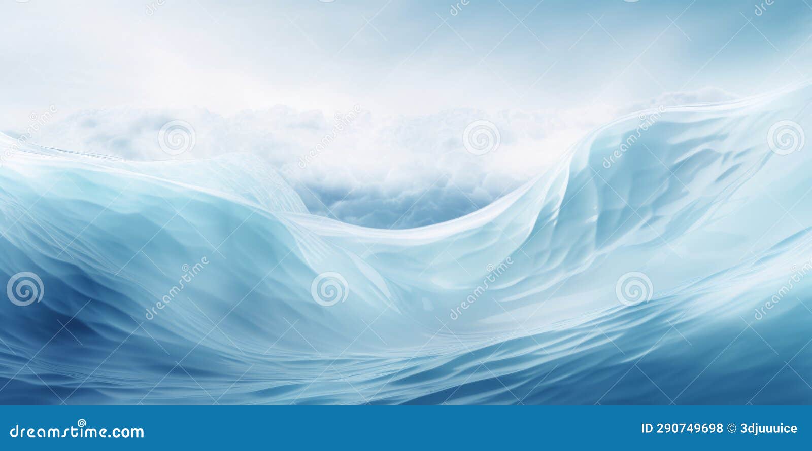Ice Creative Abstract Wavy Texture. Stock Illustration - Illustration ...