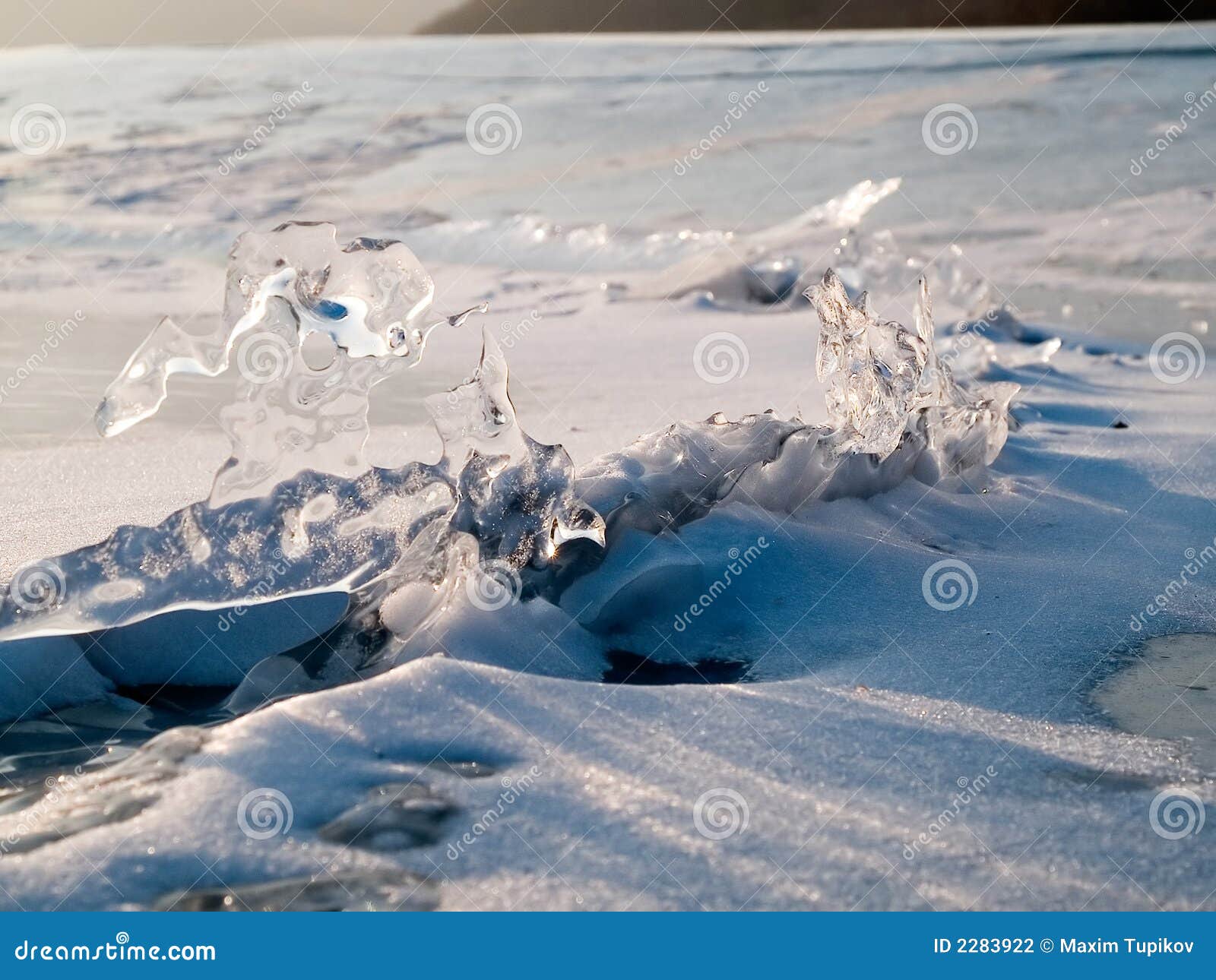 Ice crest winter landscape stock photo. Image of cold - 2283922