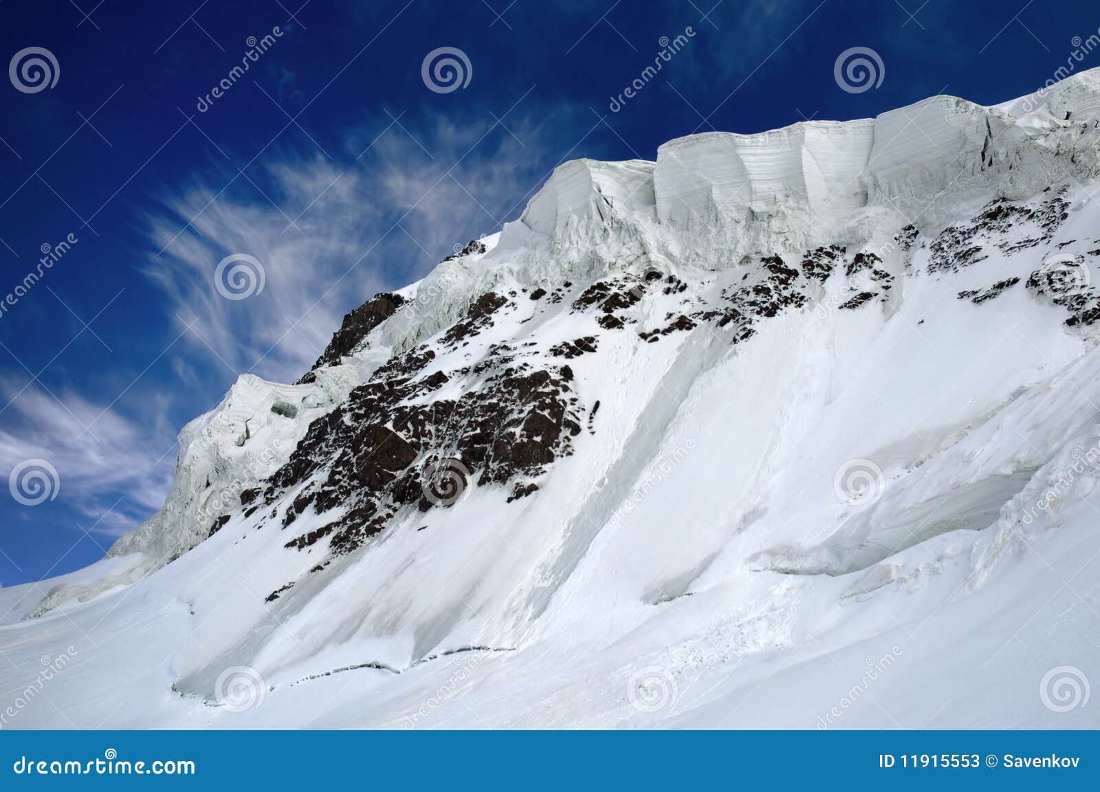 Ice crown stock image. Image of peak, cirrus, exploration - 11915553