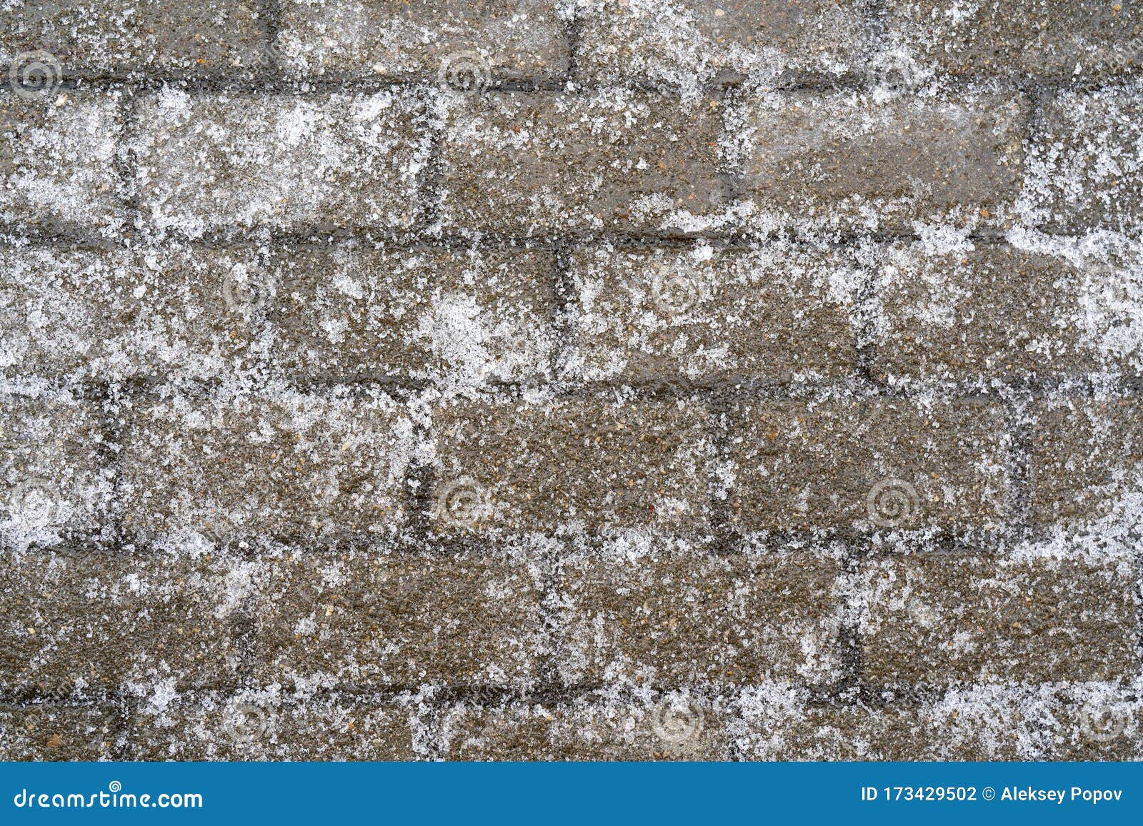 Ice Crust on the Road Surface Stock Photo - Image of crust, spring ...