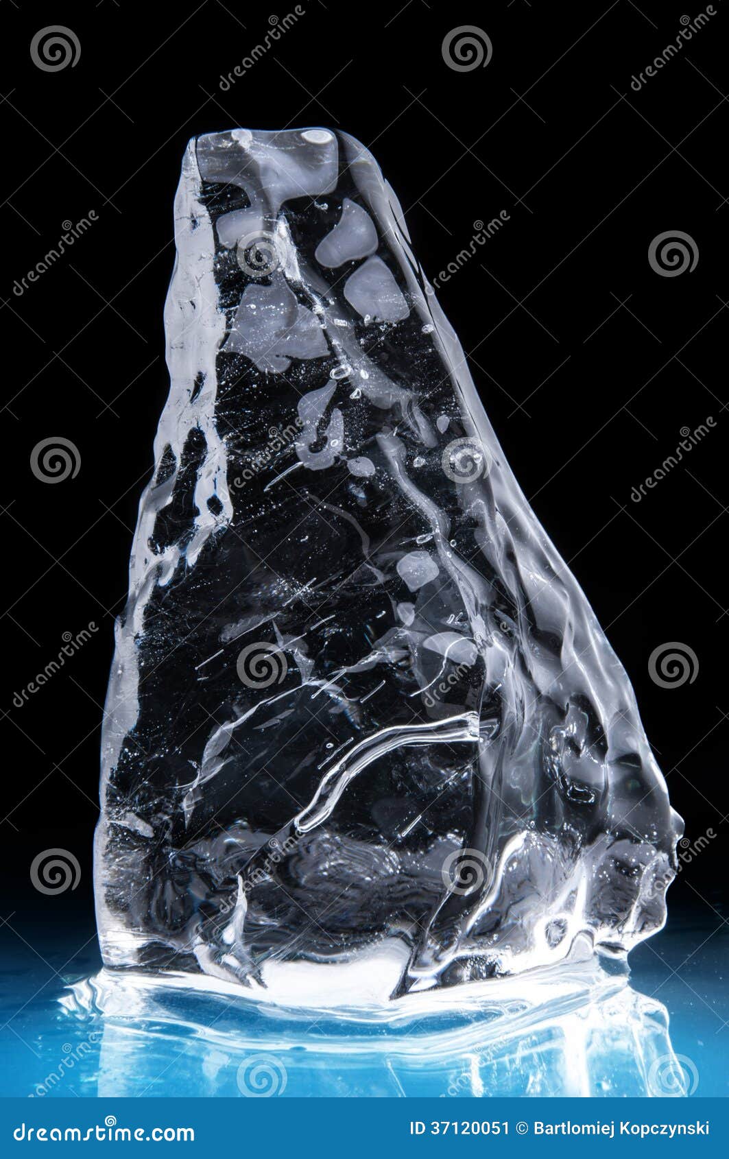 Ice Crystal stock image. Image of transparent, cube, clear - 37120051
