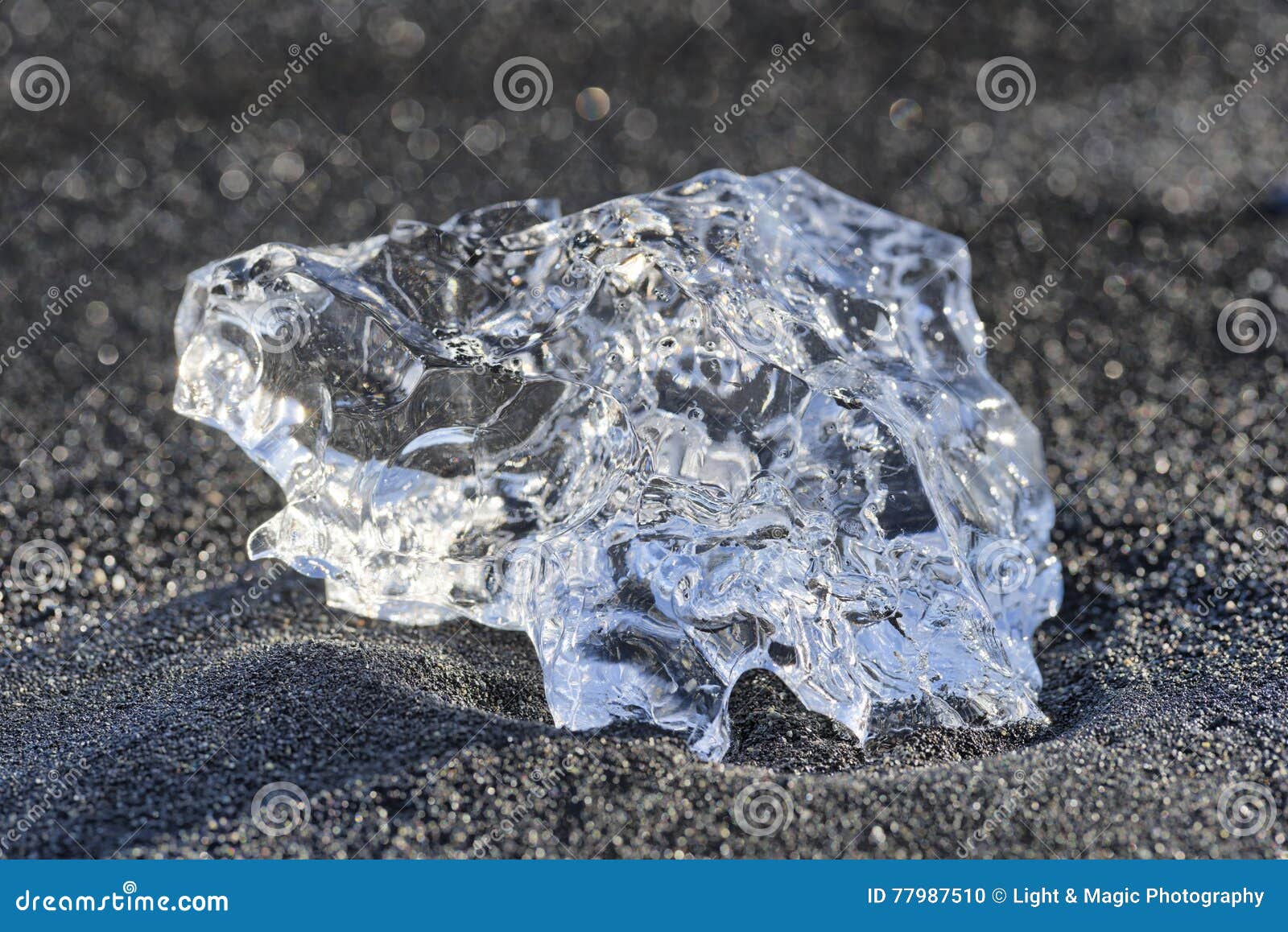 Ice crystal, Iceland stock photo. Image of layers, crystals - 77987510