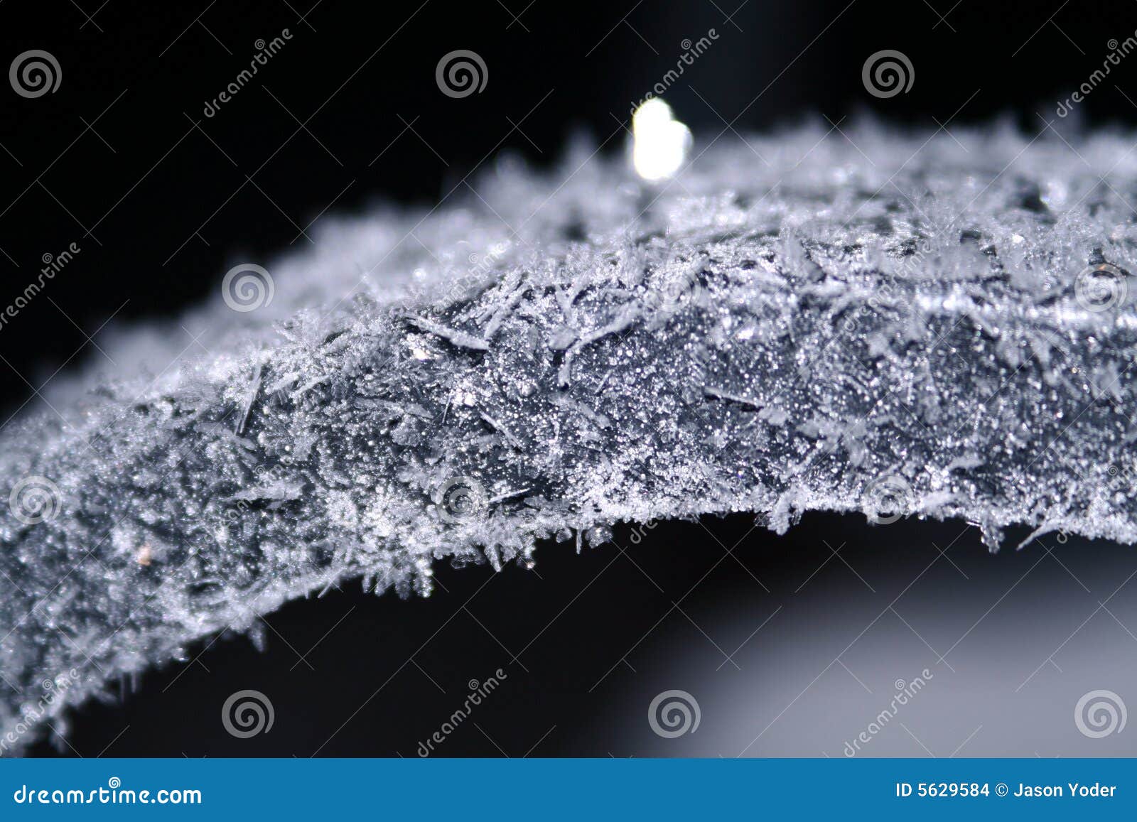 Ice Crystals stock photo. Image of crystals, frozen, cold - 5629584