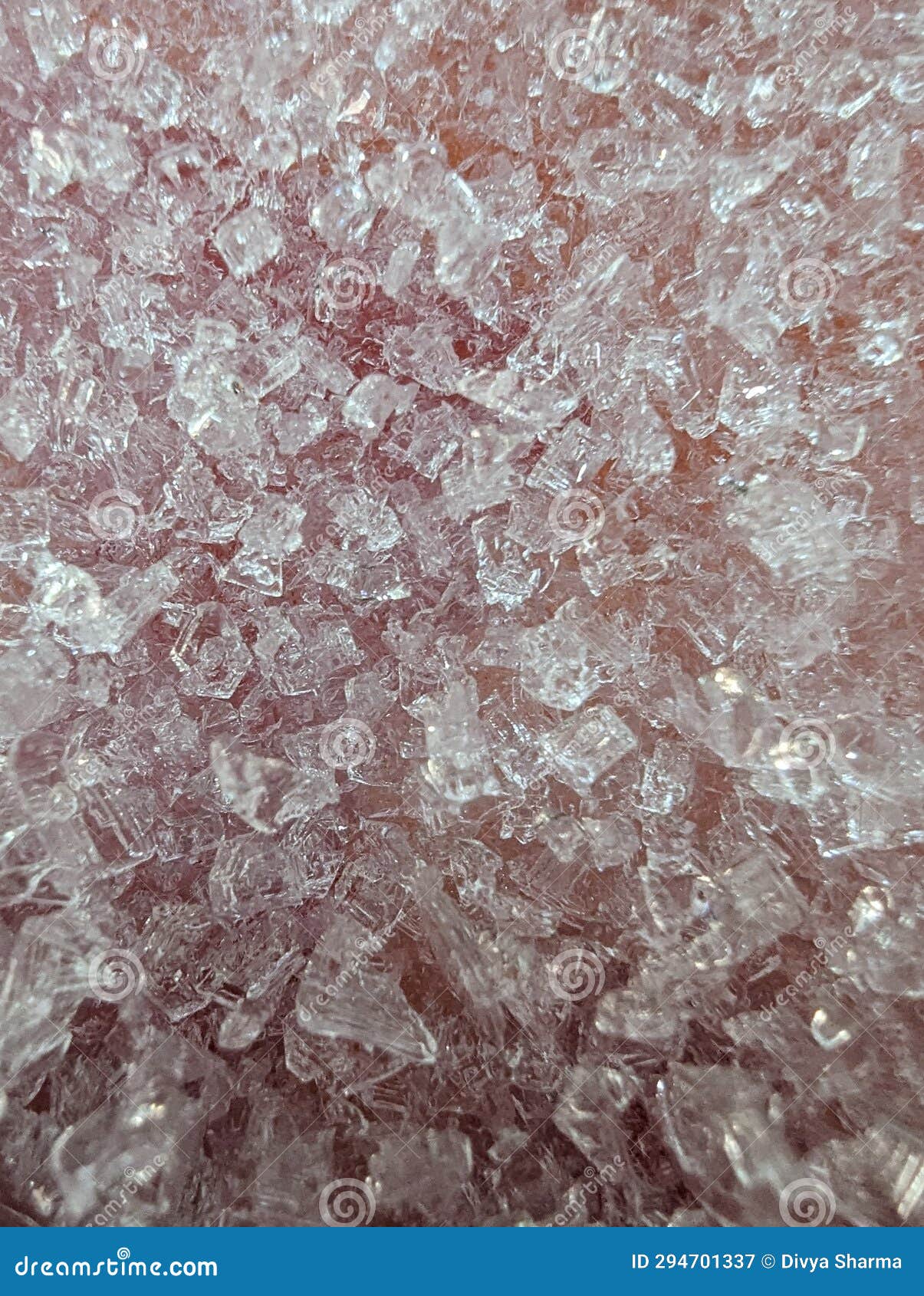 Ice Crystals Close-up stock image. Image of crystals - 294701337