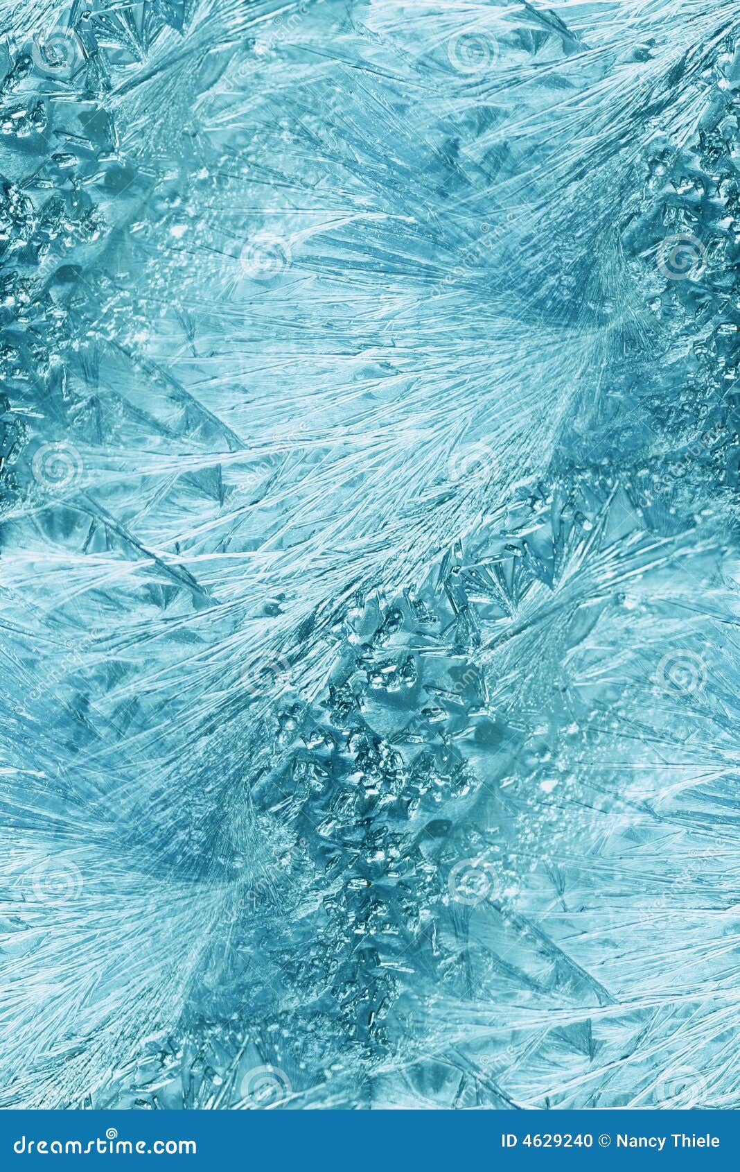 Ice Crystals & Feathery Jack Frost Patterns Royalty-Free Stock ...