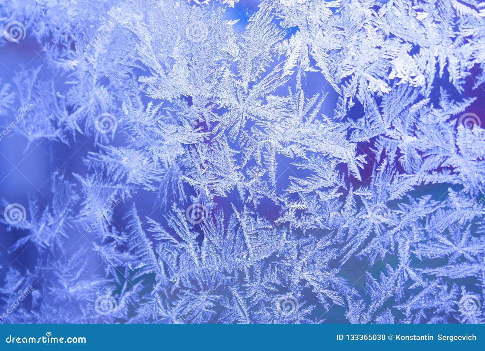 Ice crystals stock photo. Image of closeup, frosted - 133365030