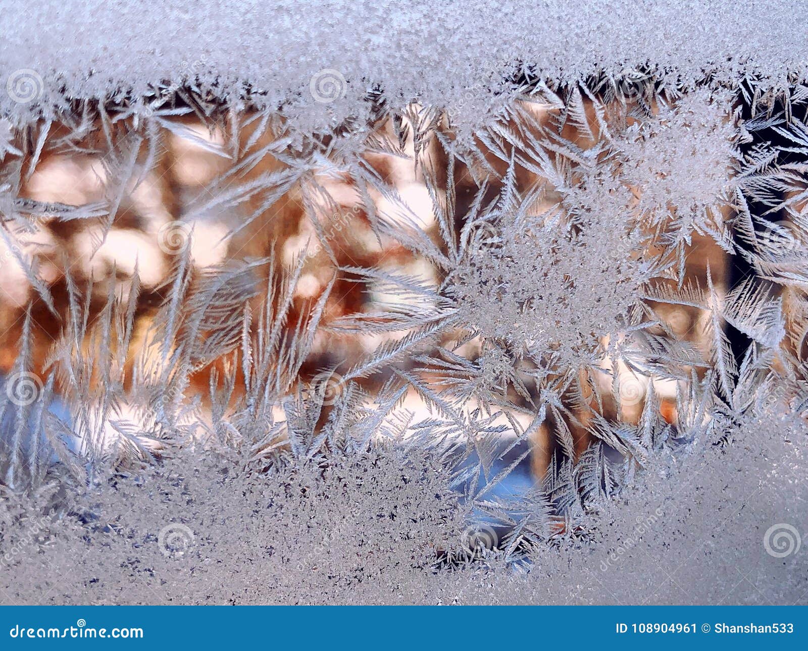 Ice Crystals Patterns Royalty-Free Stock Photography | CartoonDealer ...