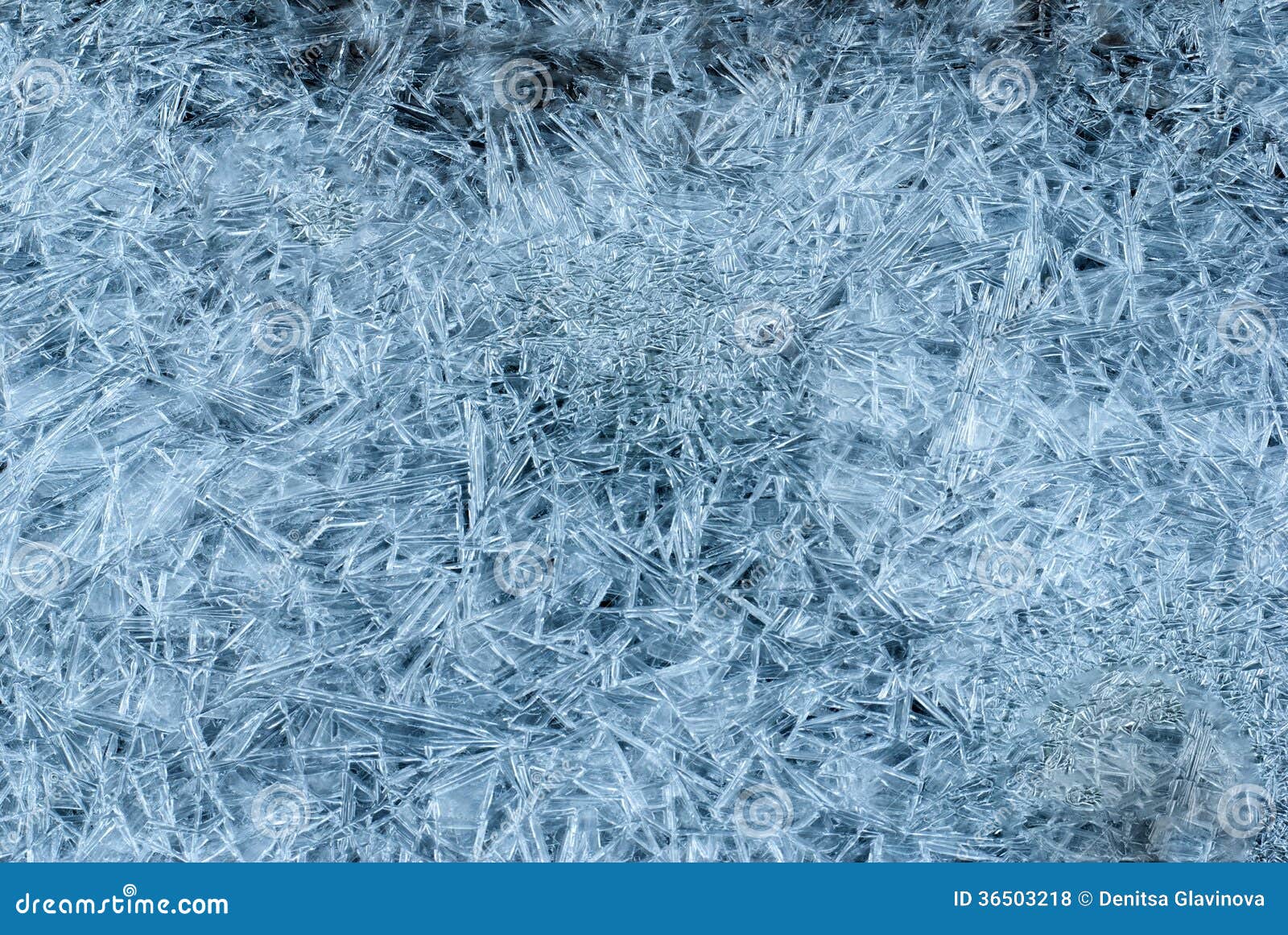 Ice crystals stock photo. Image of blue, snow, white - 36503218