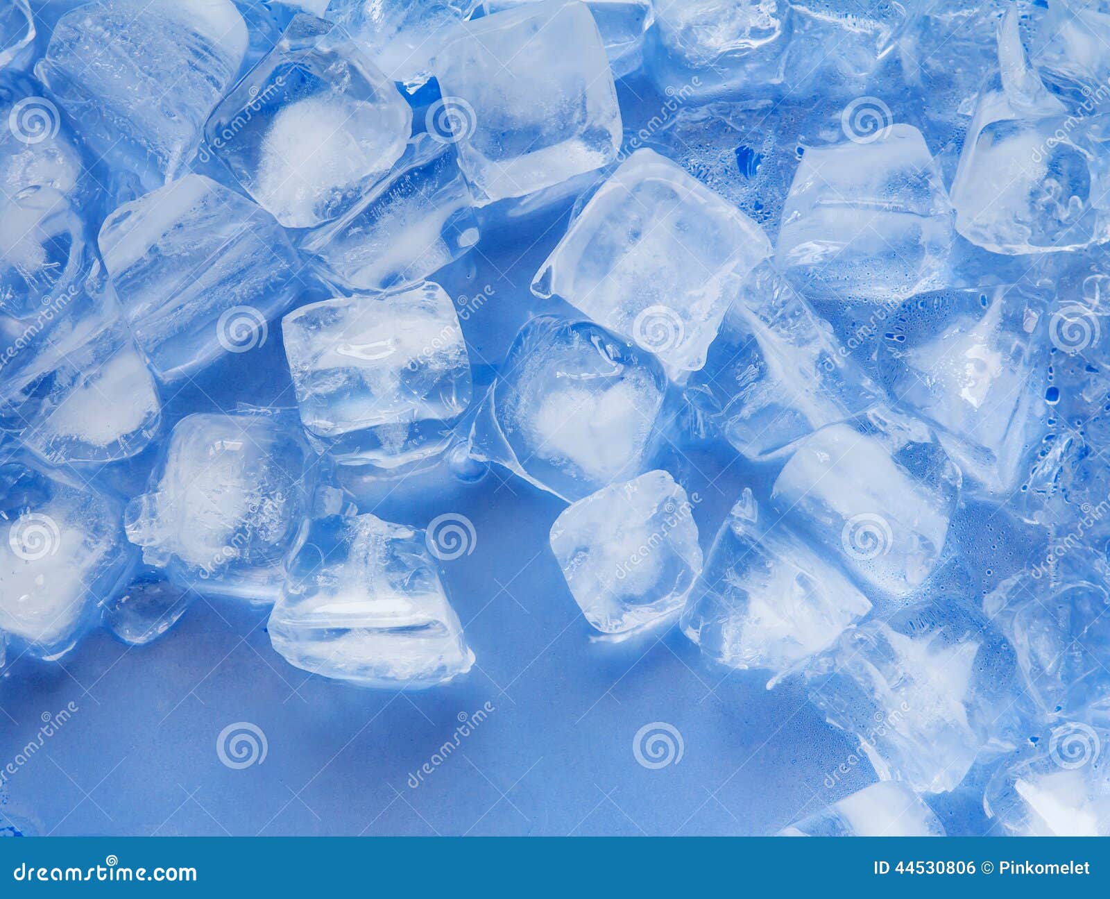 Ice Cube , Cold Blue Tint Color Stock Photo - Image of purity, clear ...