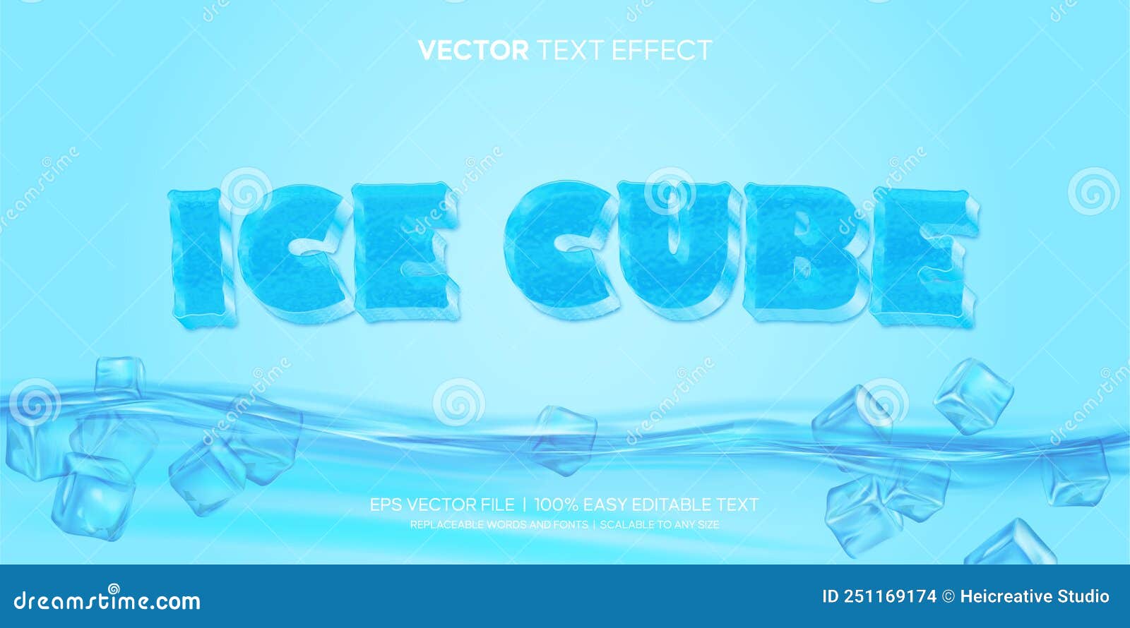Ice Cube Font
