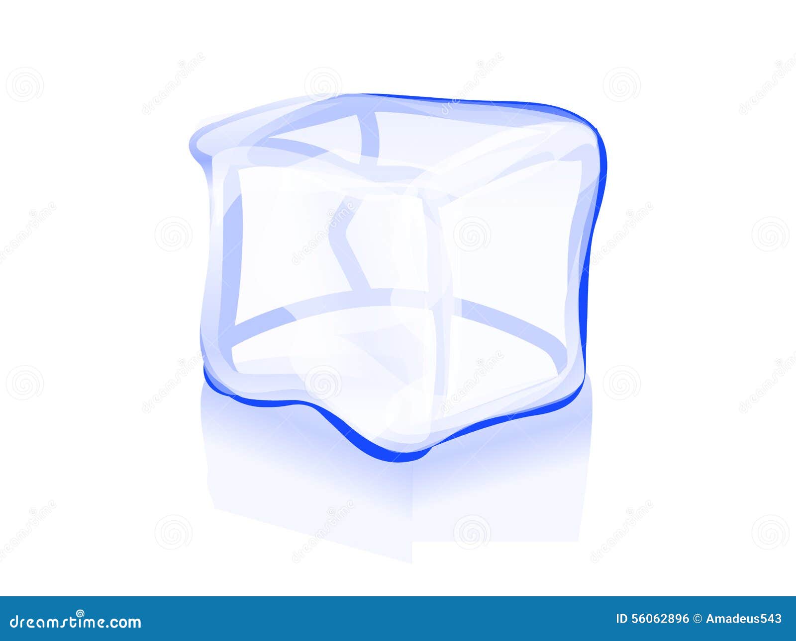 Ice Cube Icon Vector Symbol Illustration Stock Vector - Illustration of ...