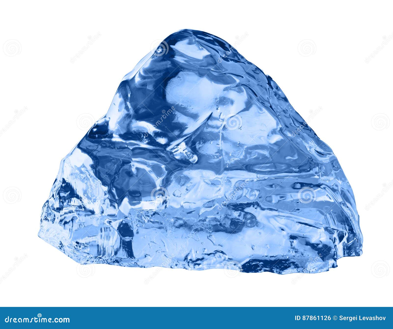 Ice Cube Isolated on White. Stock Photo - Image of chunk, freeze: 87861126