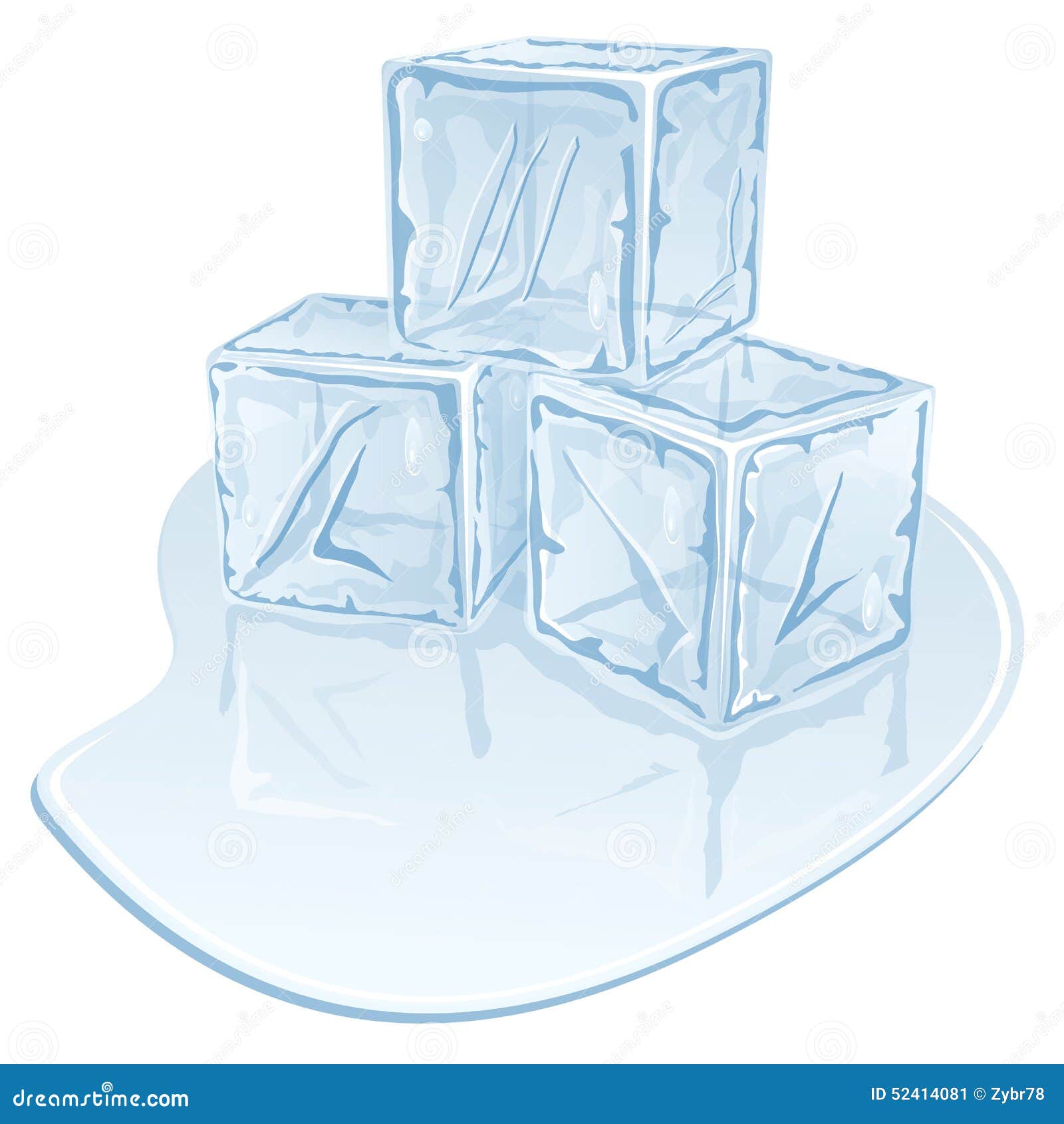 Ice cube pile stock vector. Illustration of cocktail - 52414081