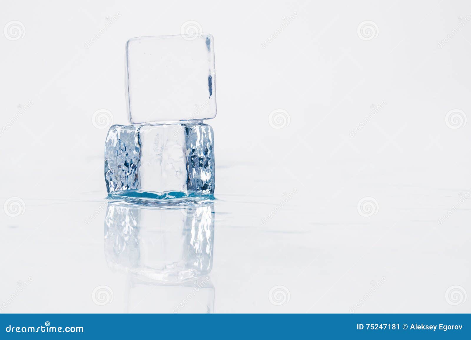 Ice cube on table stock image. Image of light, purity - 75247181