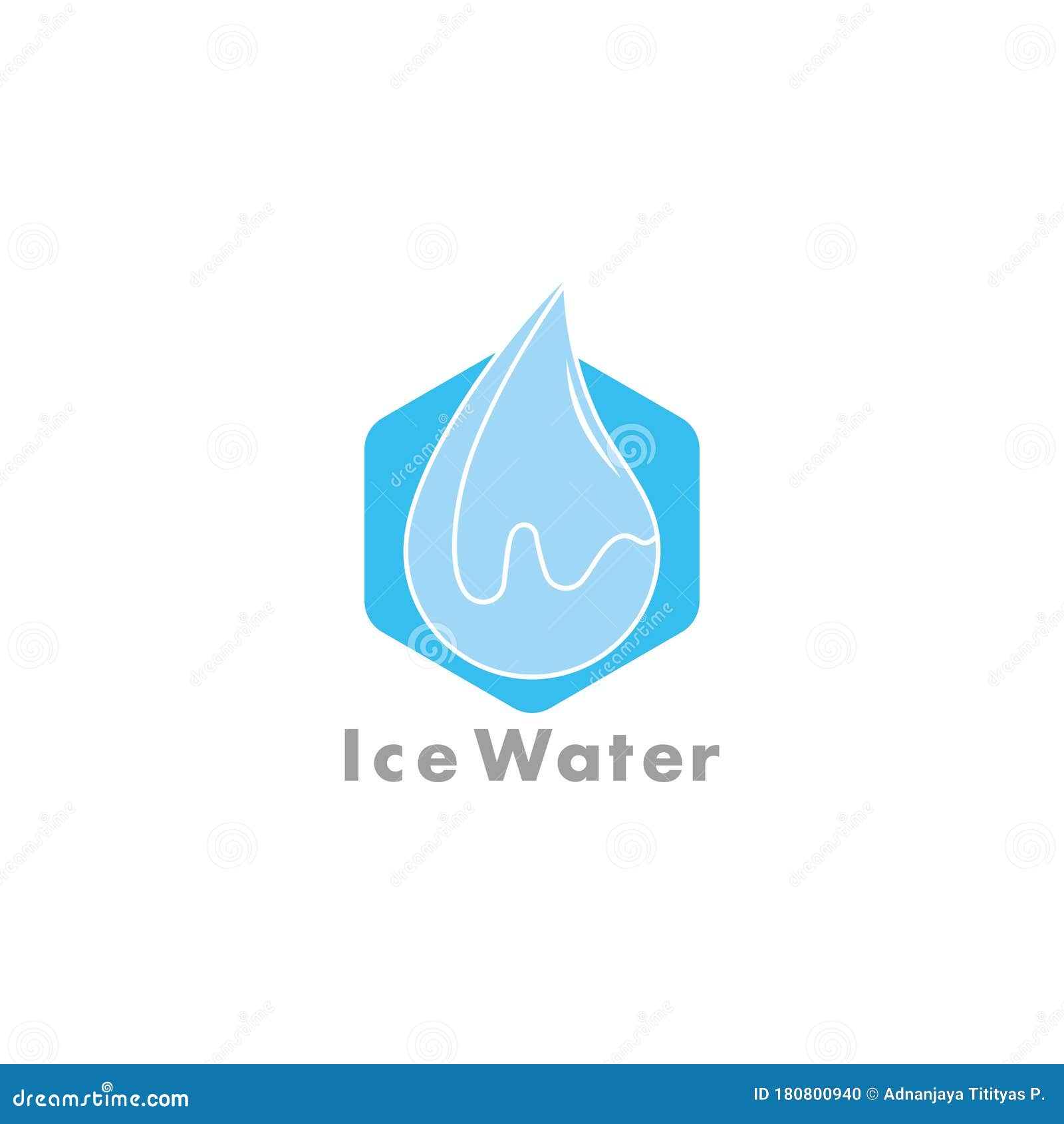 Ice Cube Water Simple Geometric Clear Design Symbol Logo Vector Stock ...
