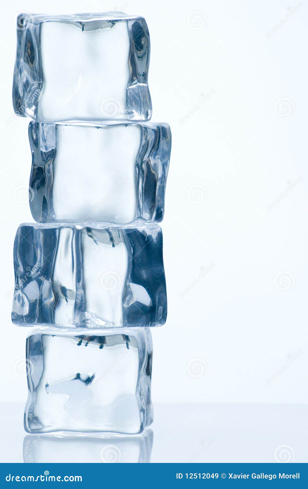 Ice cubes stock image. Image of refrigeration, cold, horizontal - 12512049