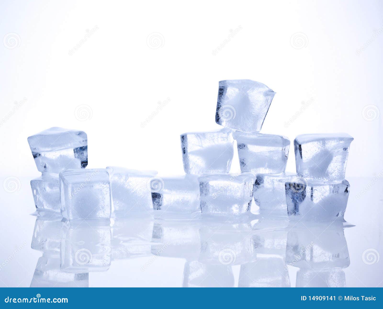 Ice Cubes stock image. Image of cube, refraction, mirror - 14909141