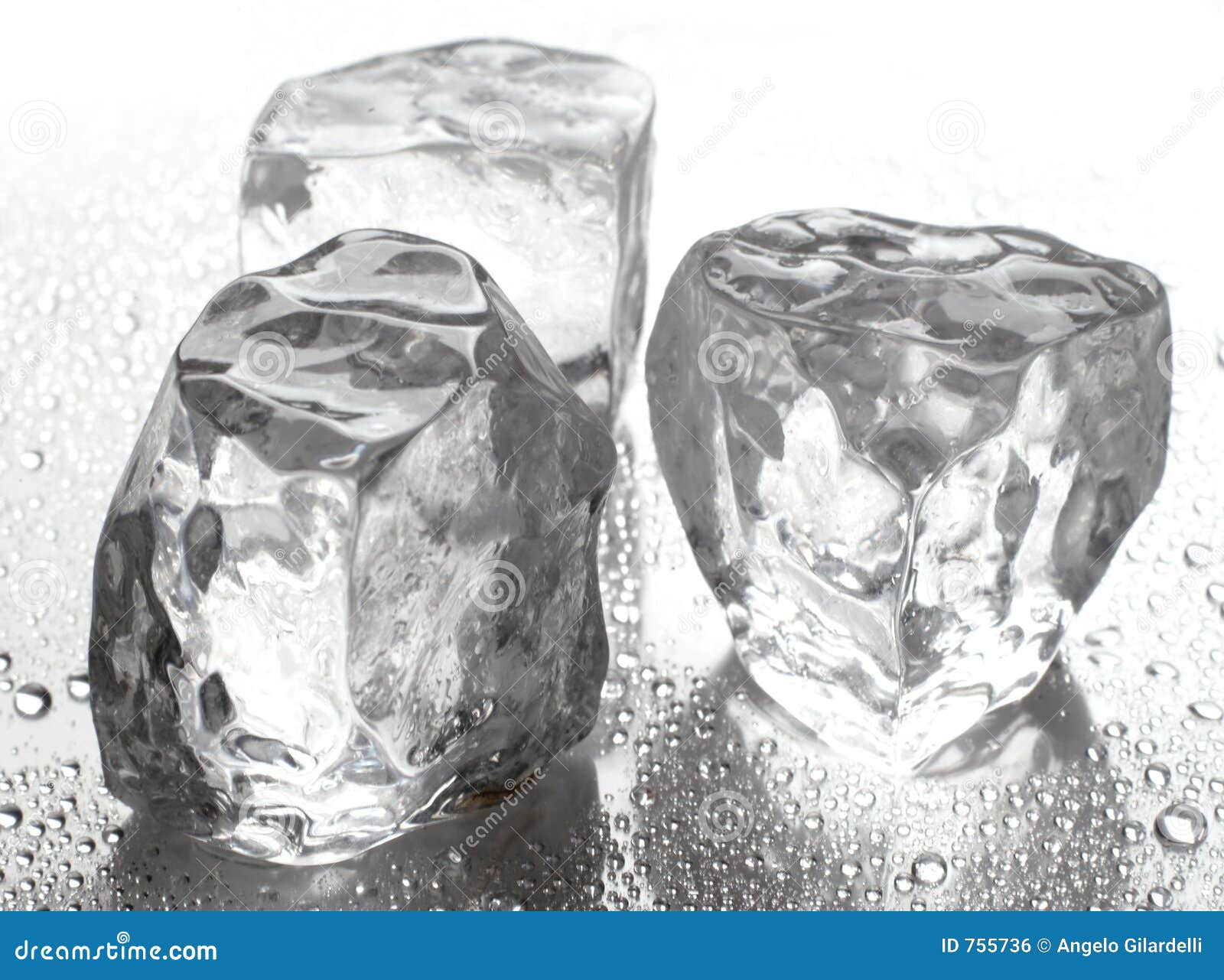 Ice cubes stock photo. Image of cold, cube, cubes, melting - 755736